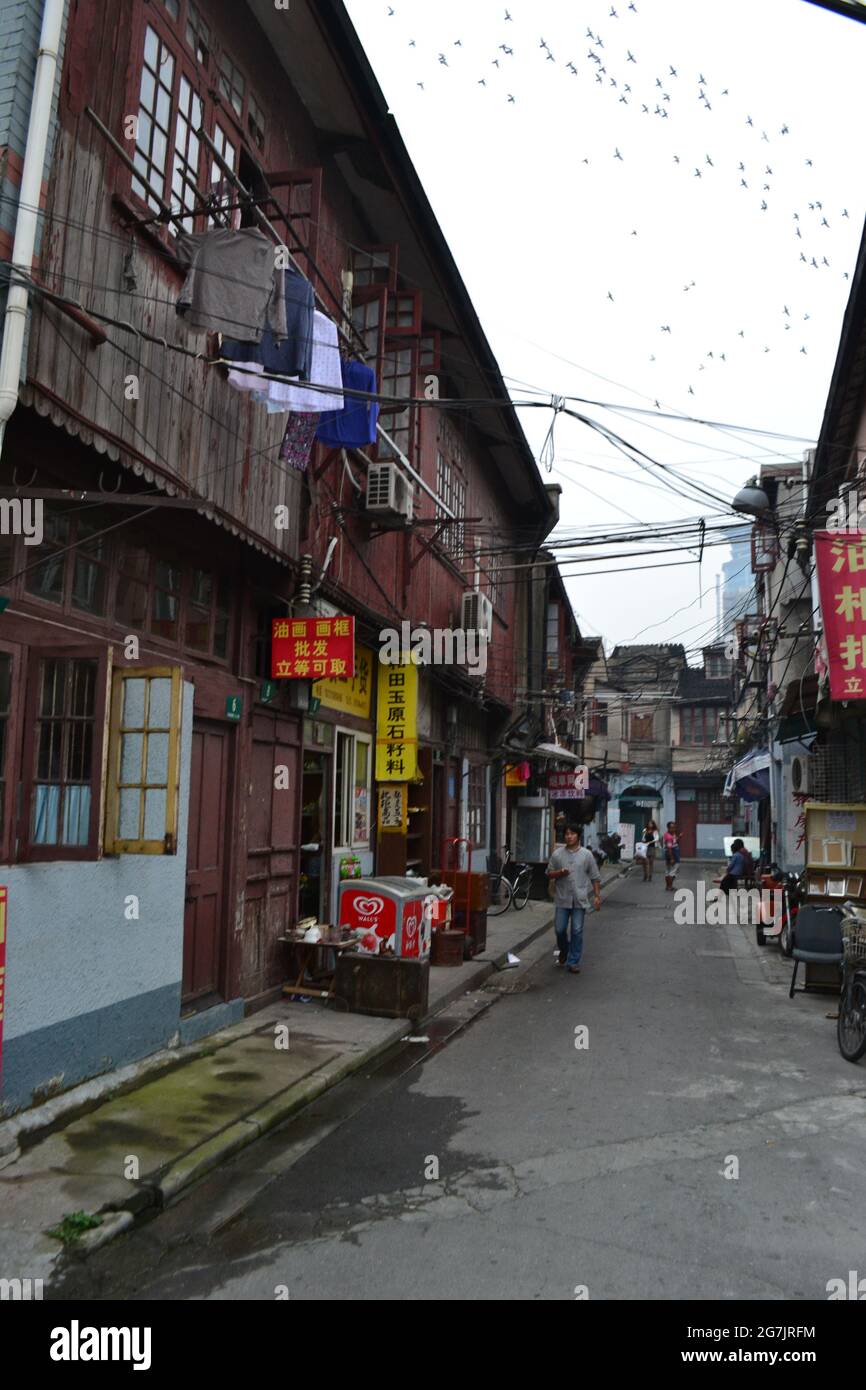 Streets of Shanghai Stock Photo - Alamy