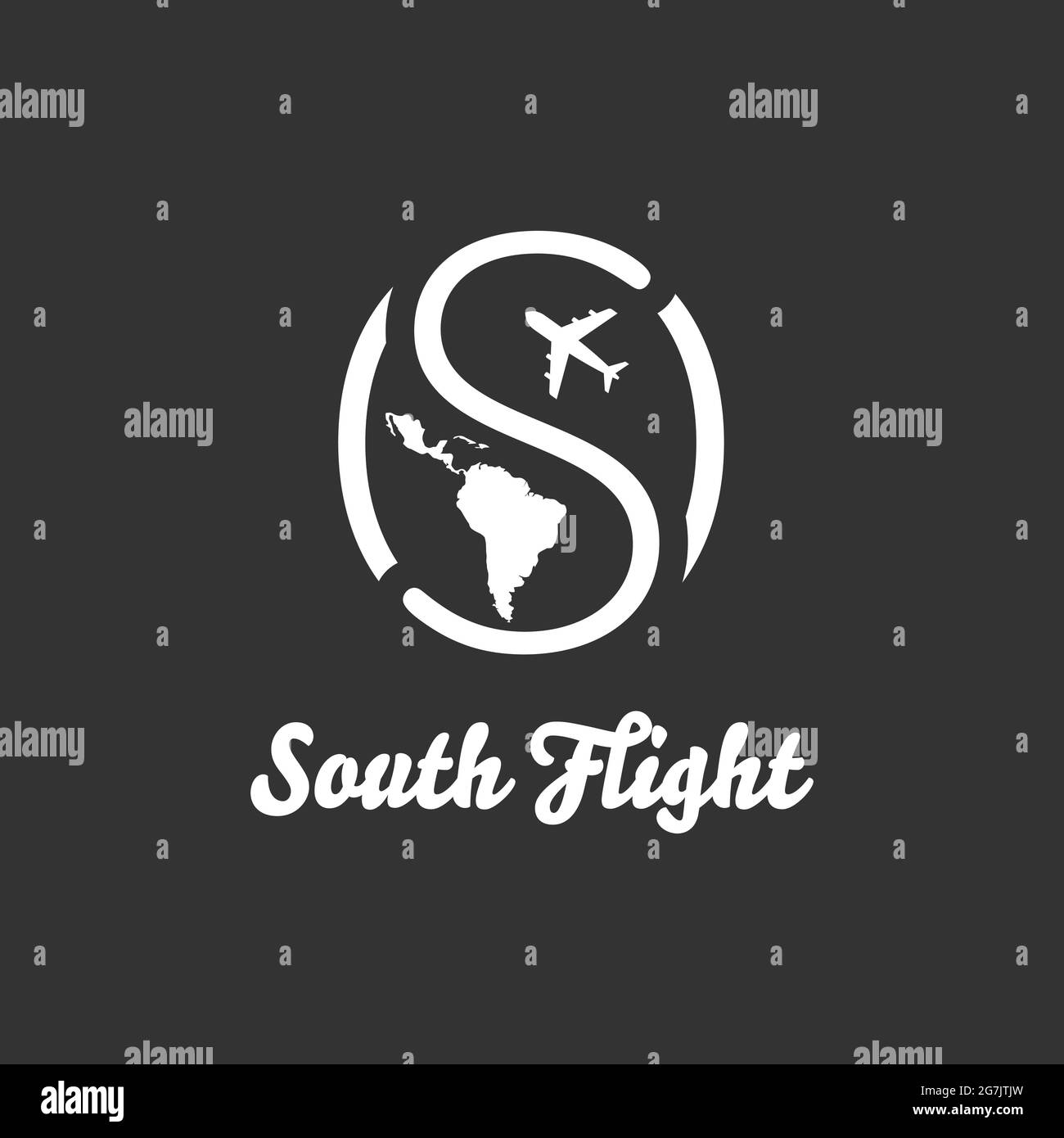 Plane logo Black and White Stock Photos & Images - Alamy