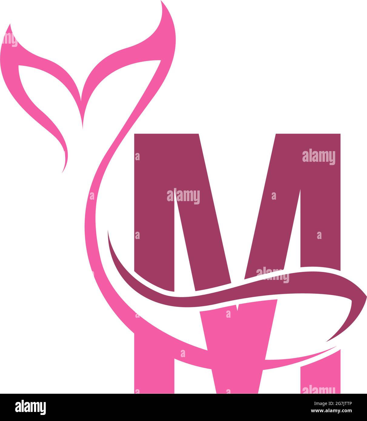 M fish Stock Vector Images - Alamy