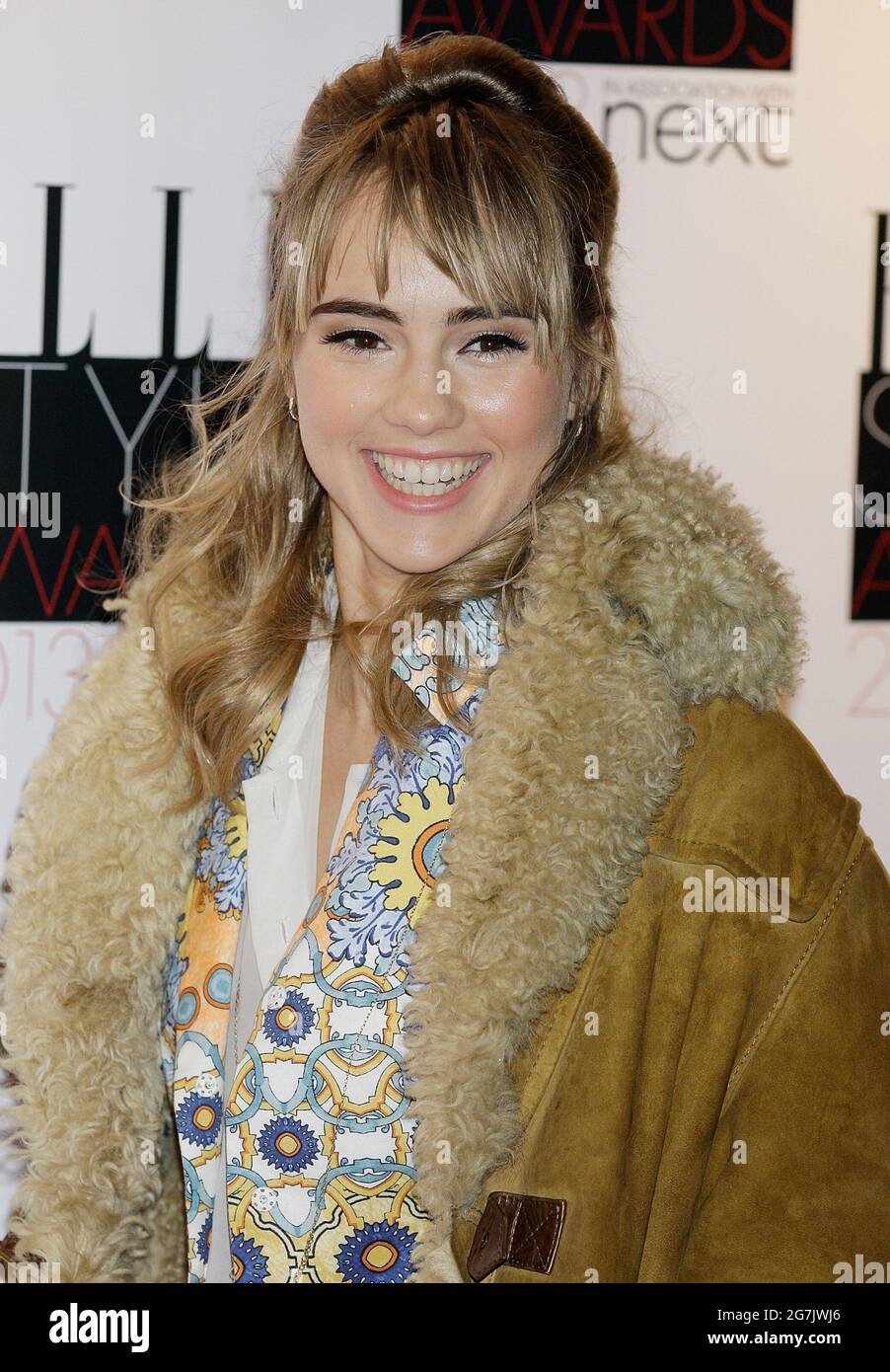 London, UK. Suki Waterhouse at the Elle Style Awards Arrivals, held at ...