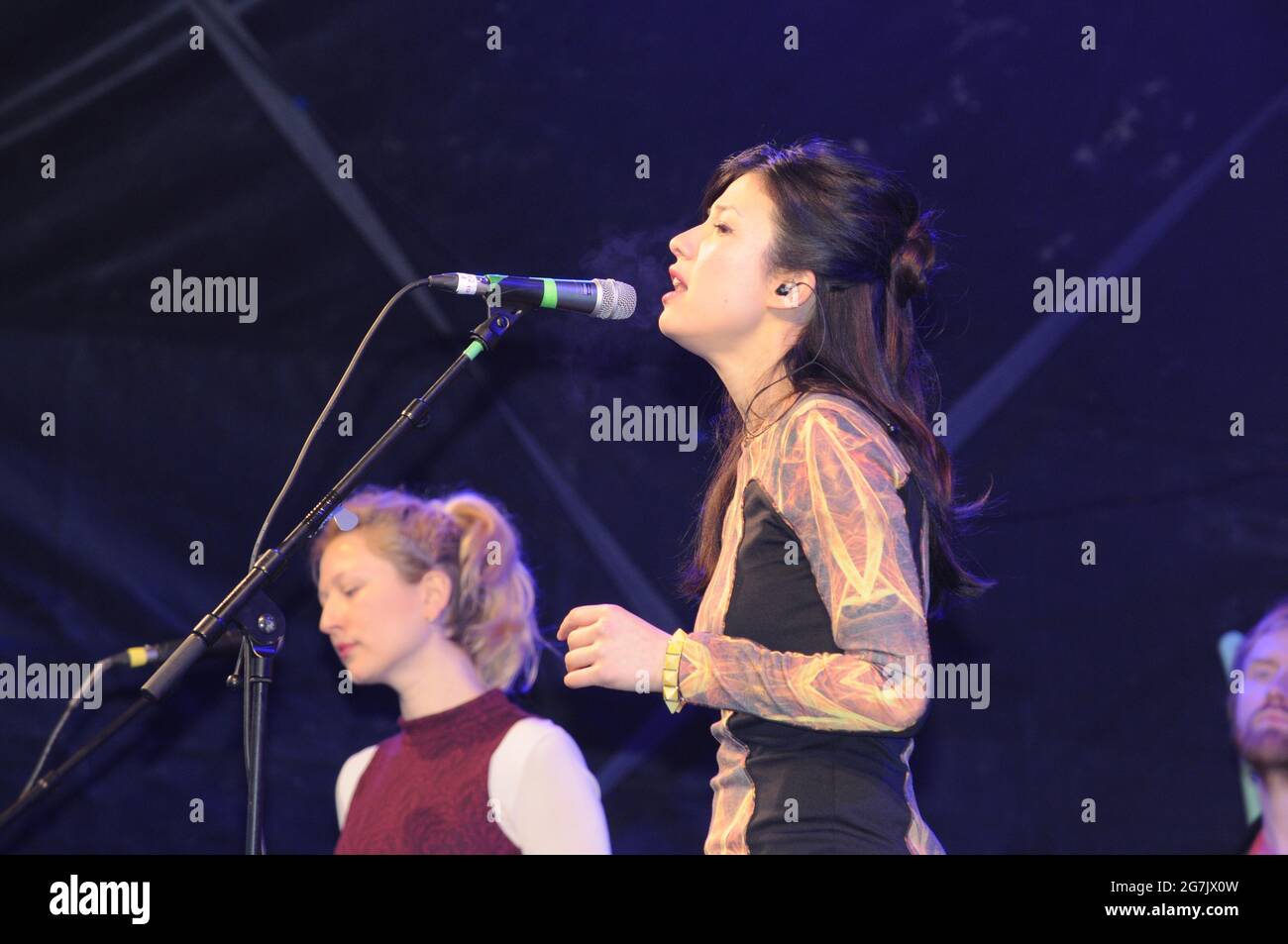 London, UK. 100213 Emmy The Great (Emma-Lee Moss) performing at the ...