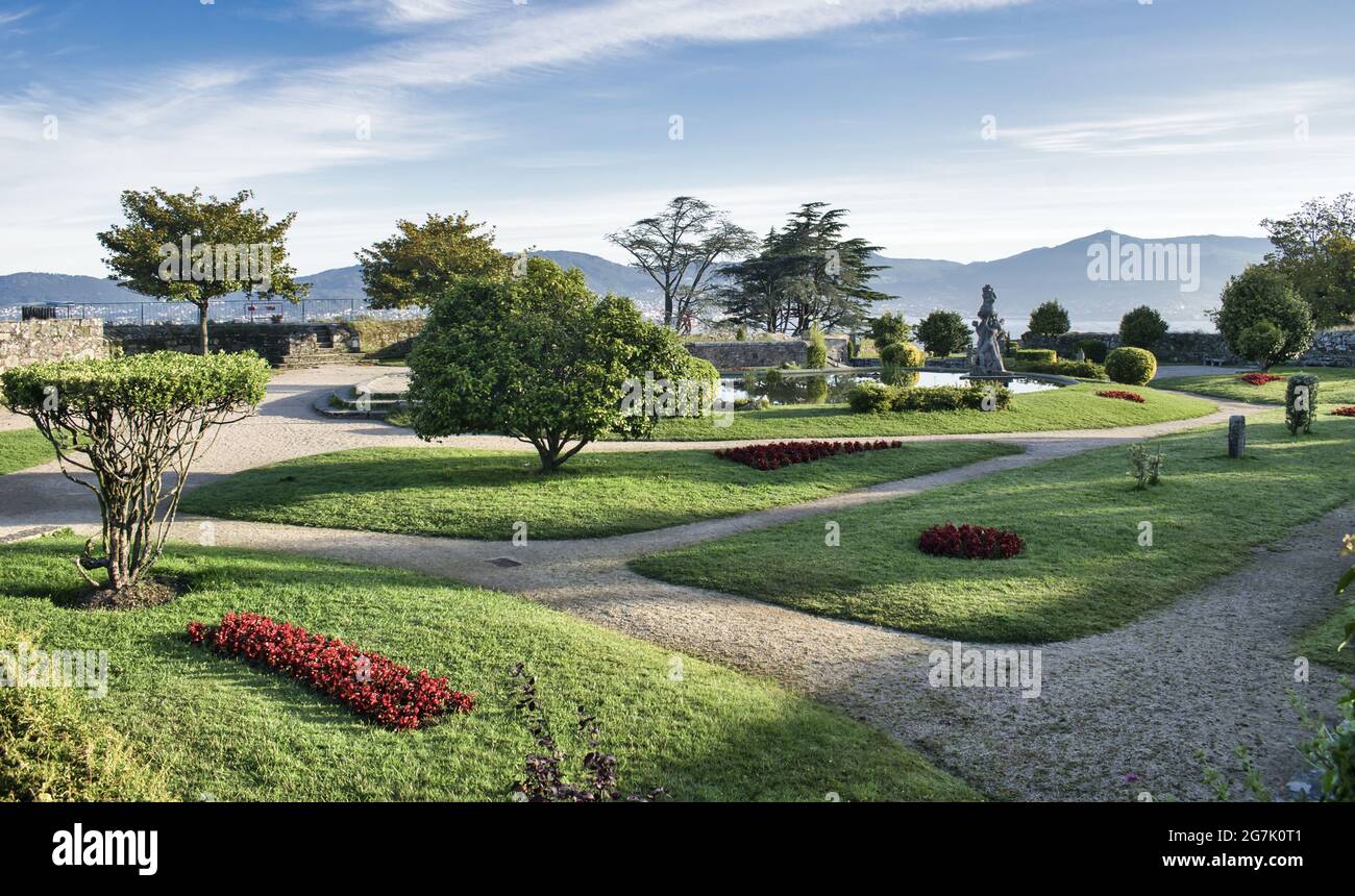 Monte do Castro Park in Vigo, Spain Stock Photo - Alamy