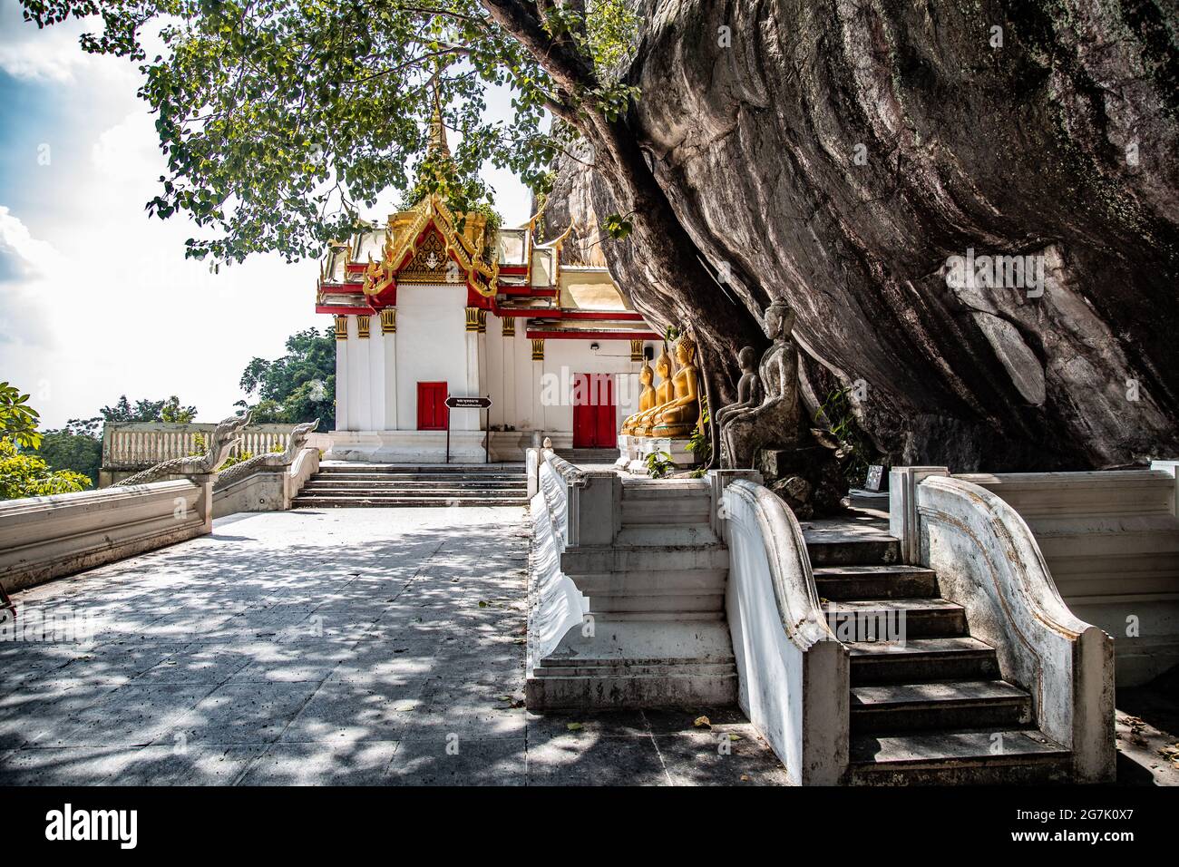 Aerial view of Wat Phra Phutthachai in Saraburi, Thailand Stock Photo ...