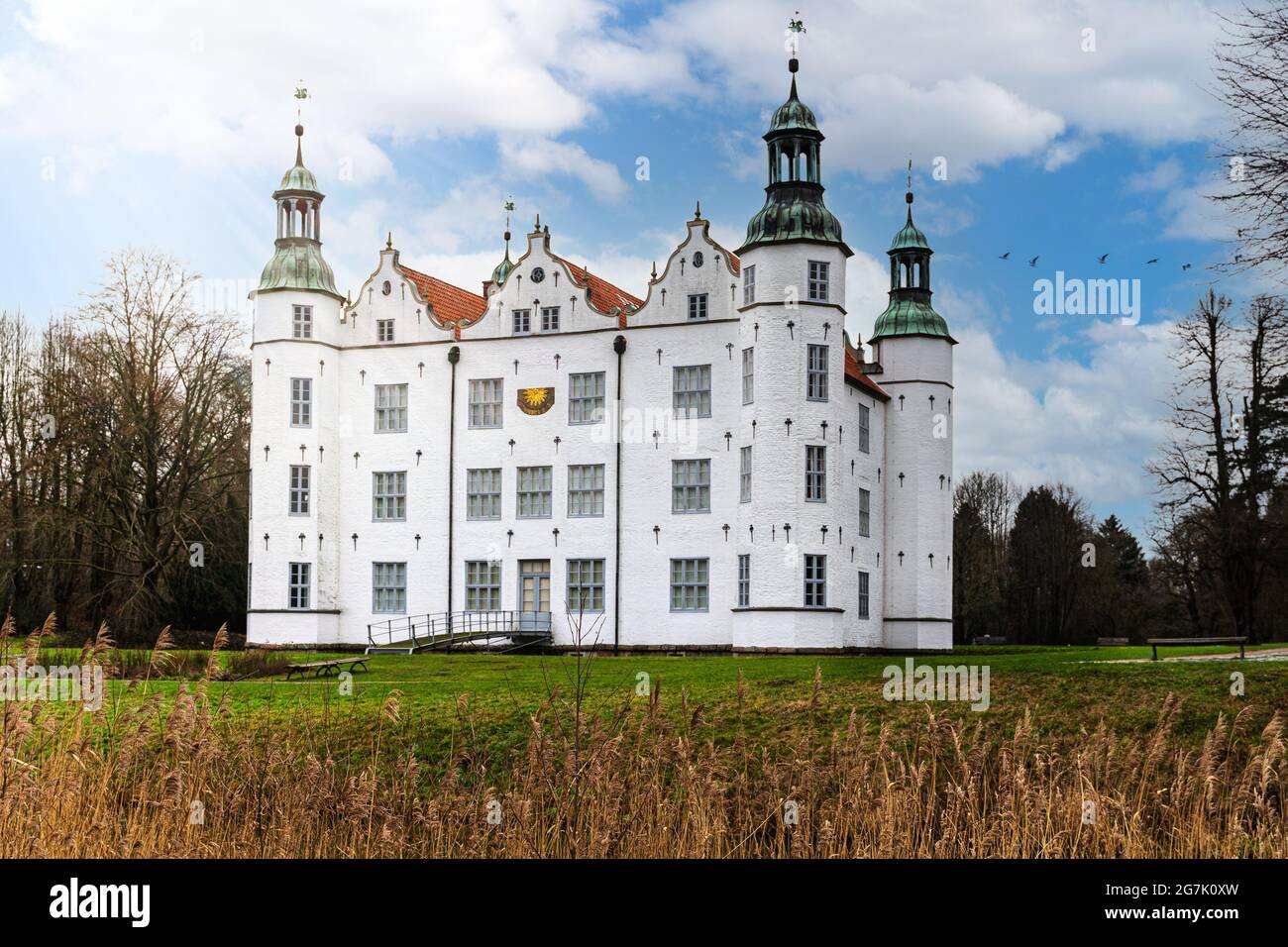 Ahrensburg Castle in Germany Stock Photo - Alamy