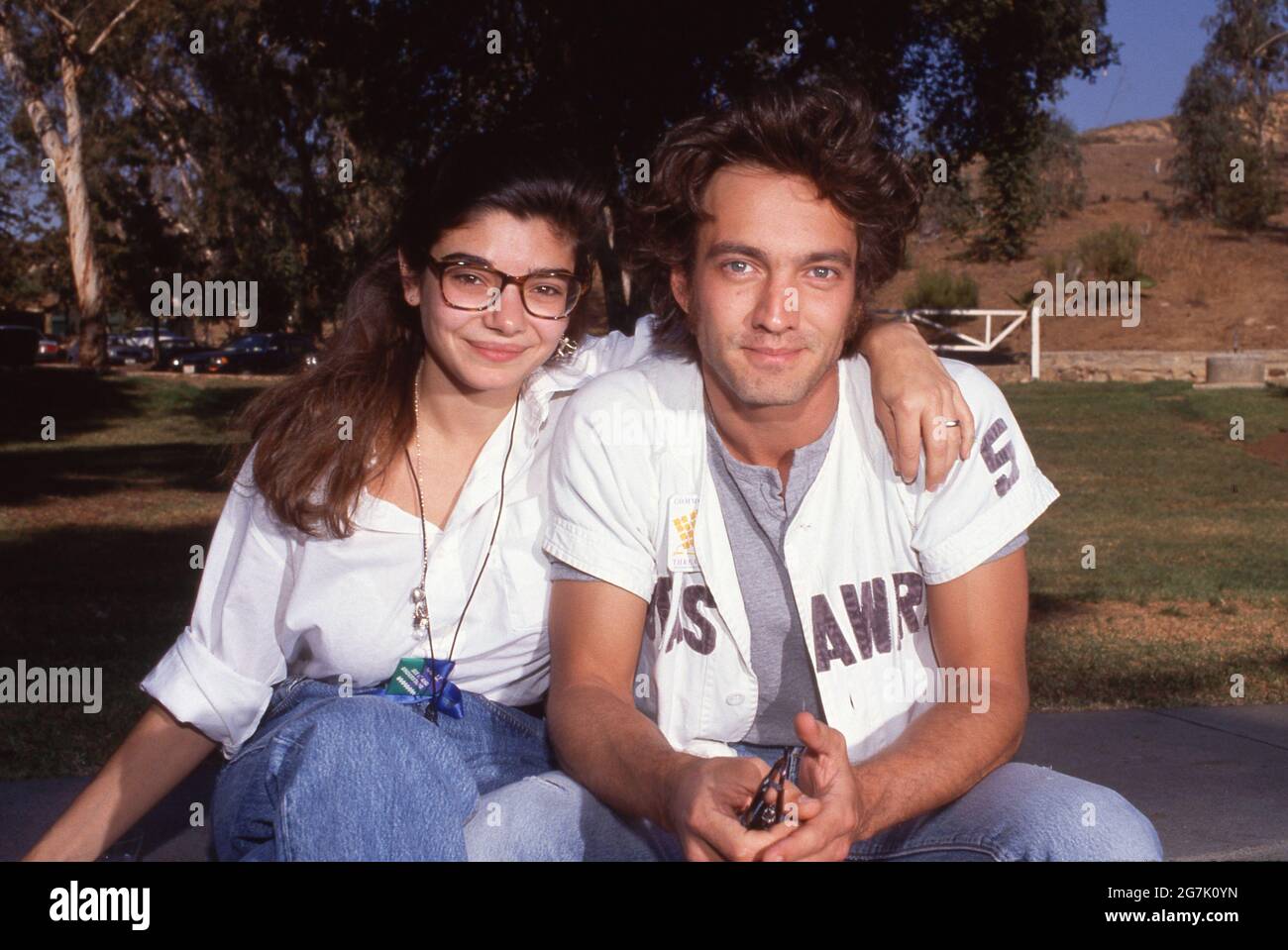 Laura San Giacomo and Cameron Dye Circa 1990 Credit: Ralph Dominguez ...