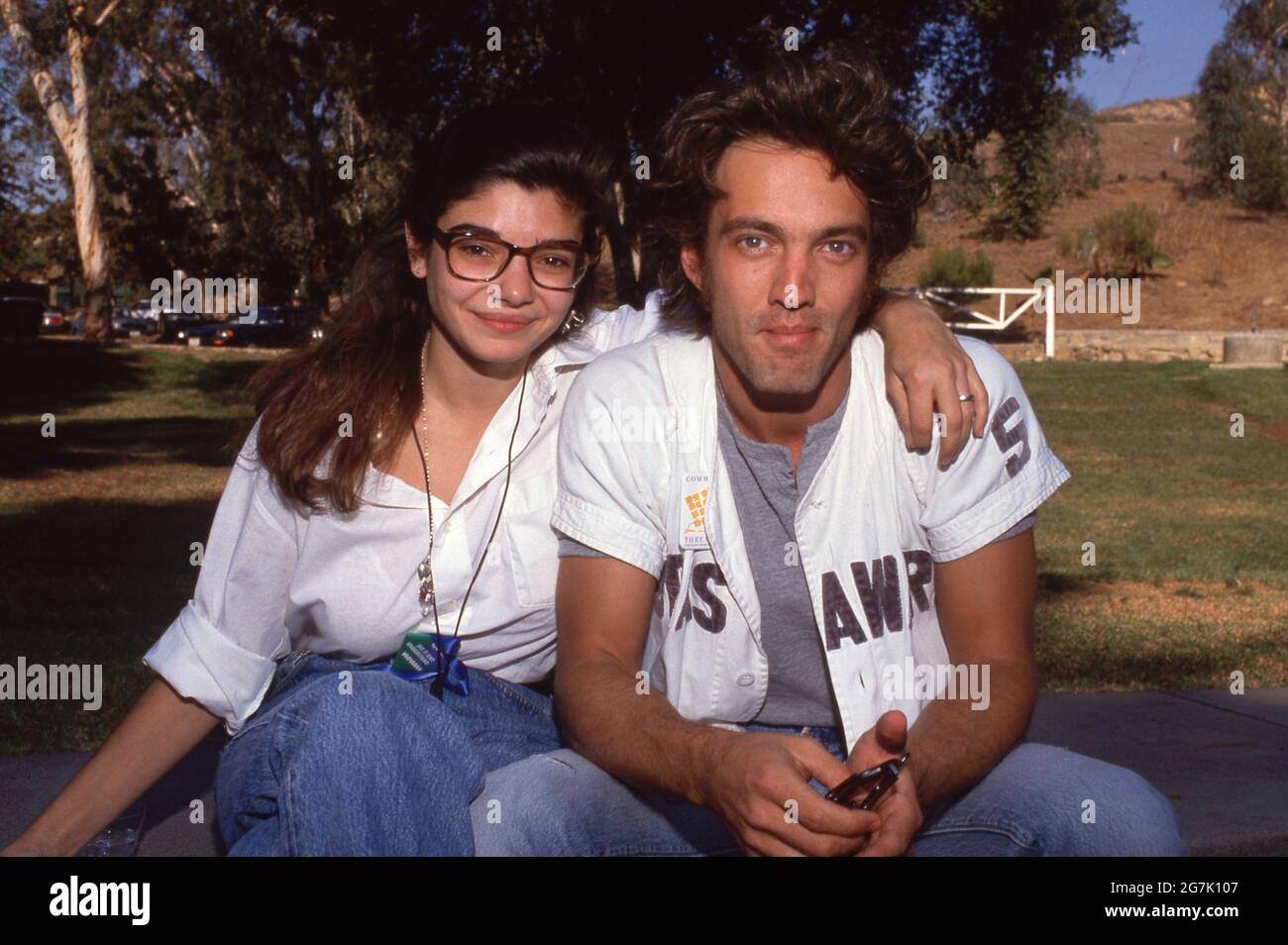 Laura San Giacomo and Cameron Dye Circa 1990 Credit: Ralph Dominguez ...