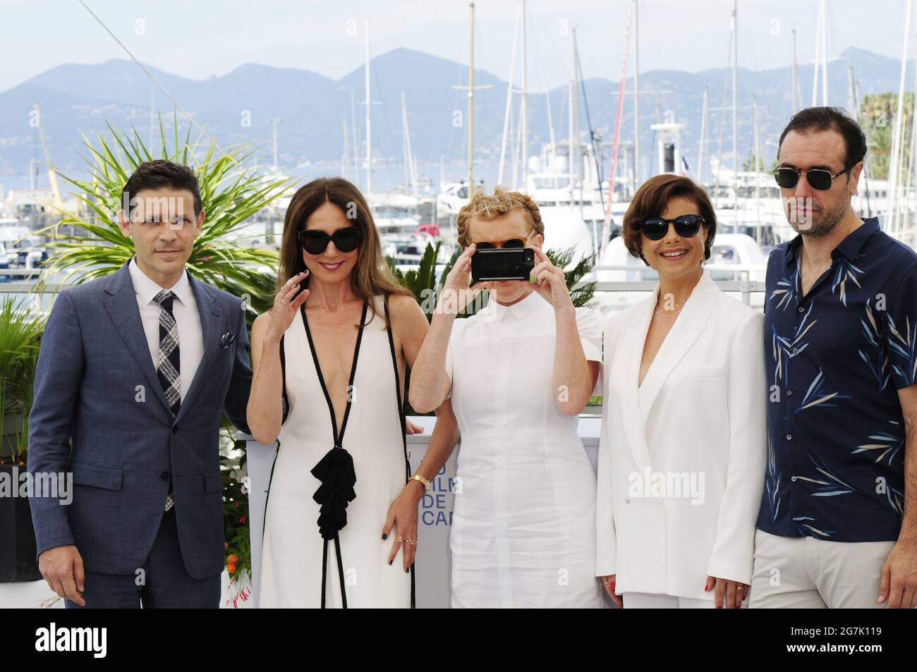 Jury Un Certain Regard attend the 74th Cannes Film Festival 2021 Stock ...