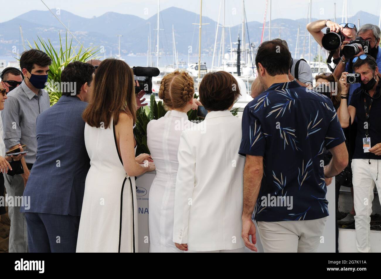 Jury Un Certain Regard attend the 74th Cannes Film Festival 2021 Stock ...