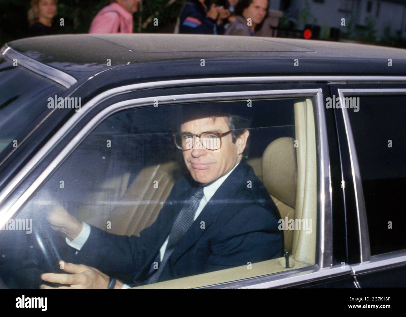 Warren Beatty September 1987 Credit: Ralph Dominguez/MediaPunch Stock ...