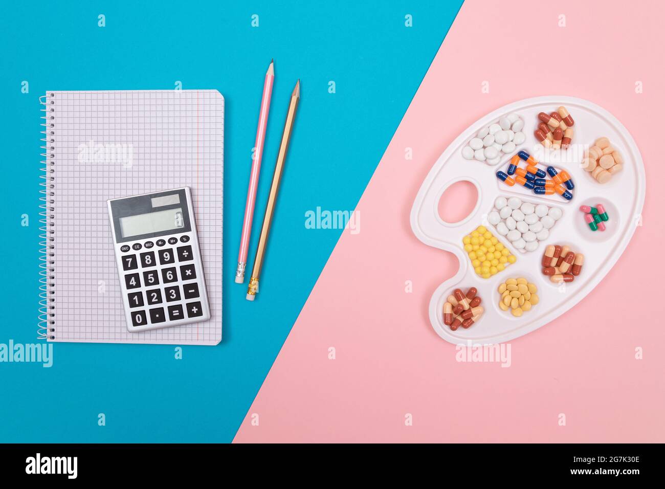 Global Pharmaceutical Industry and Treatment Costs - Different Colored ...
