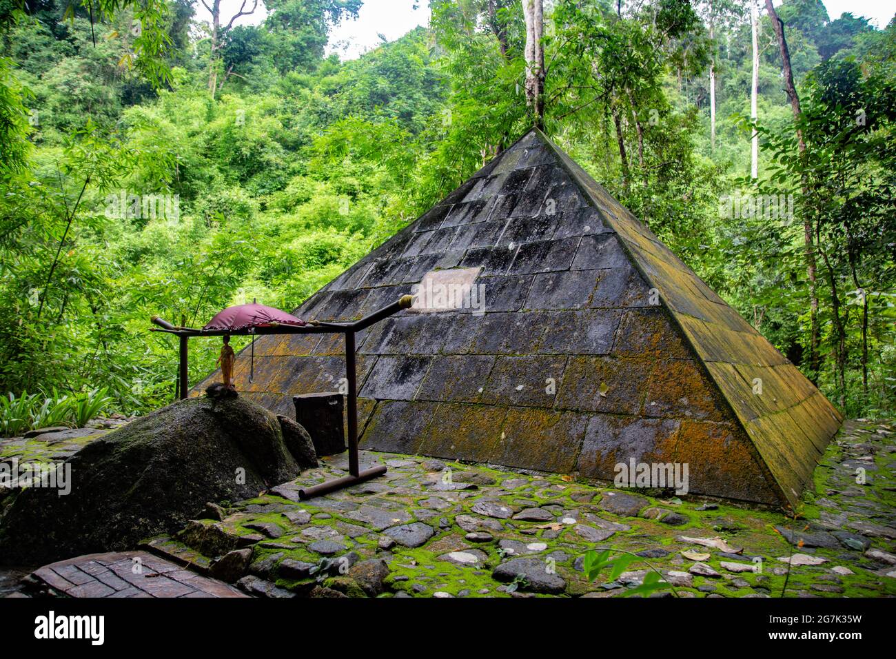 Namtok Phlio National Park, ancient pagoda and waterfall in Chanthaburi ...