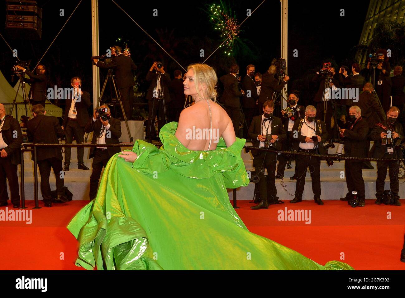Cannes, France, 14th July 2021. Fancy Alexandersson attending the ...