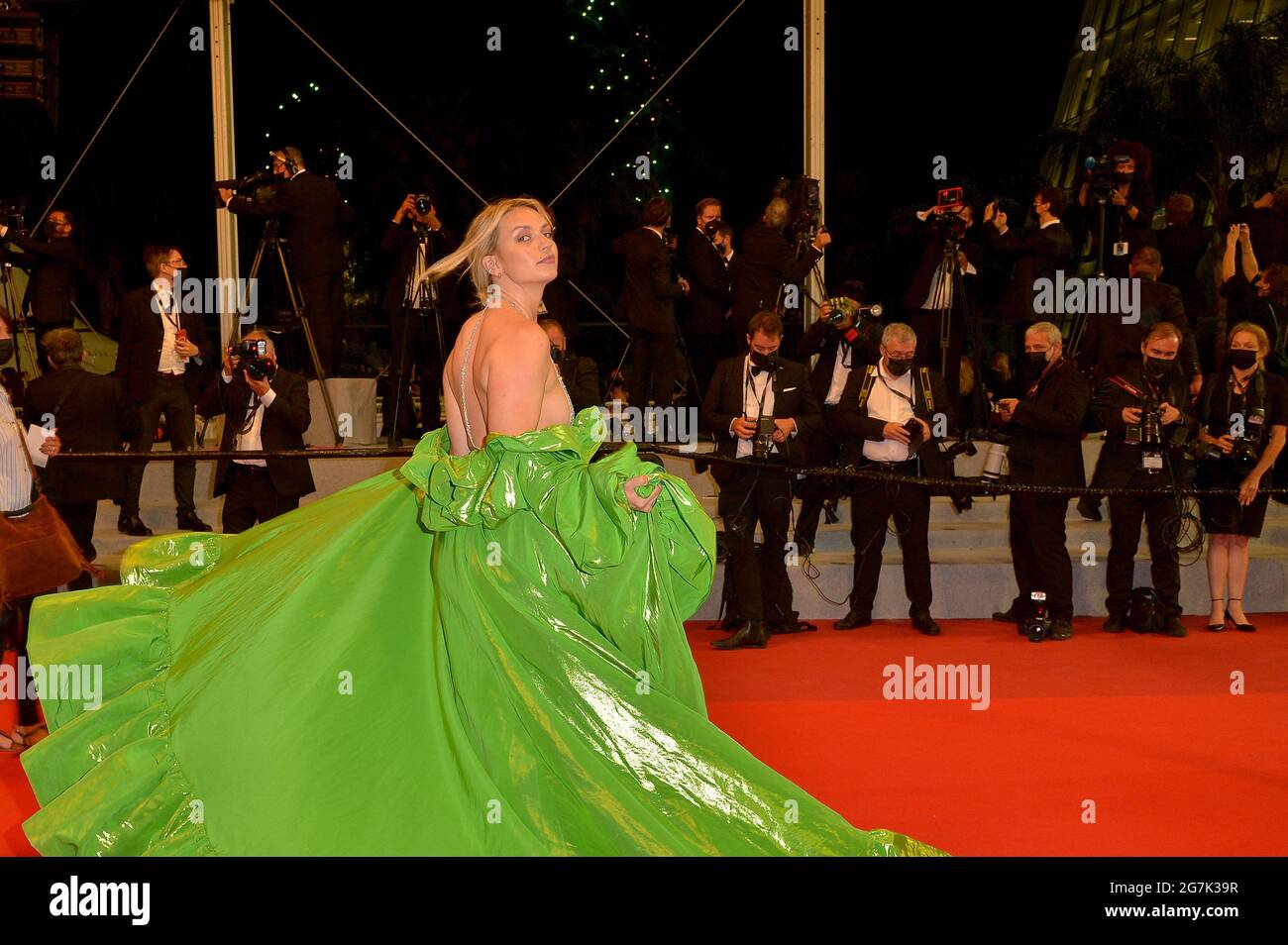 Cannes, France, 14th July 2021. Fancy Alexandersson attending the ...