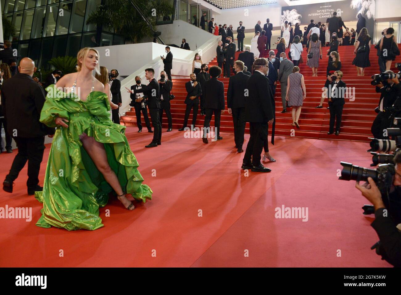 July 14, 2021, CANNES, France: CANNES, FRANCE - JULY 14: Fancy ...