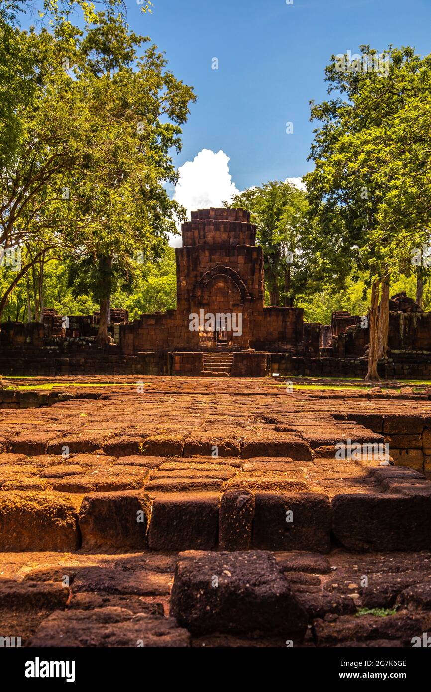 Prasat Muang Singh Historical Park, in Sai Yok District, Kanchanaburi ...
