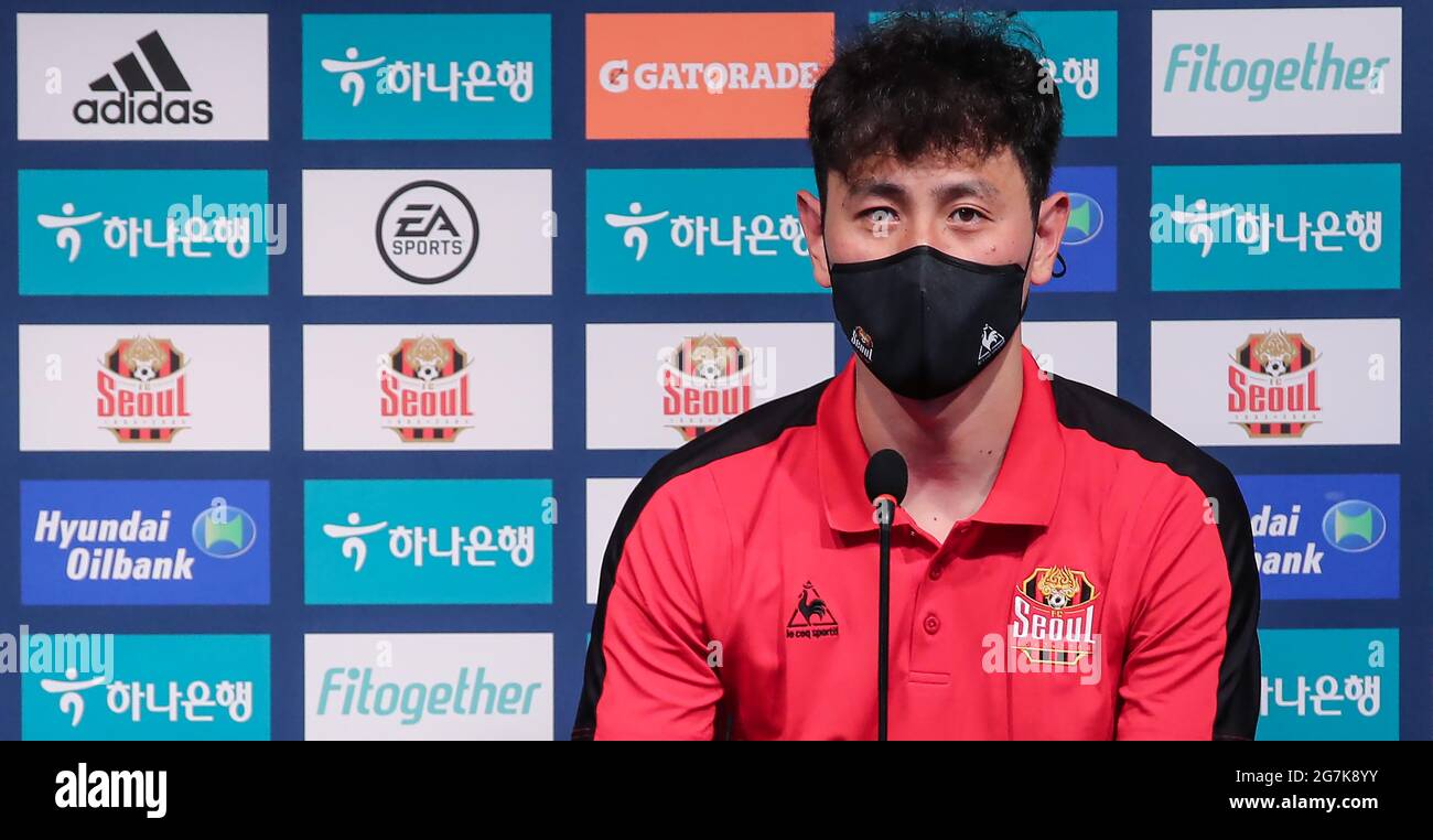 15th July, 2021. Bundesliga player returns to K-league Ji Dong-won of ...