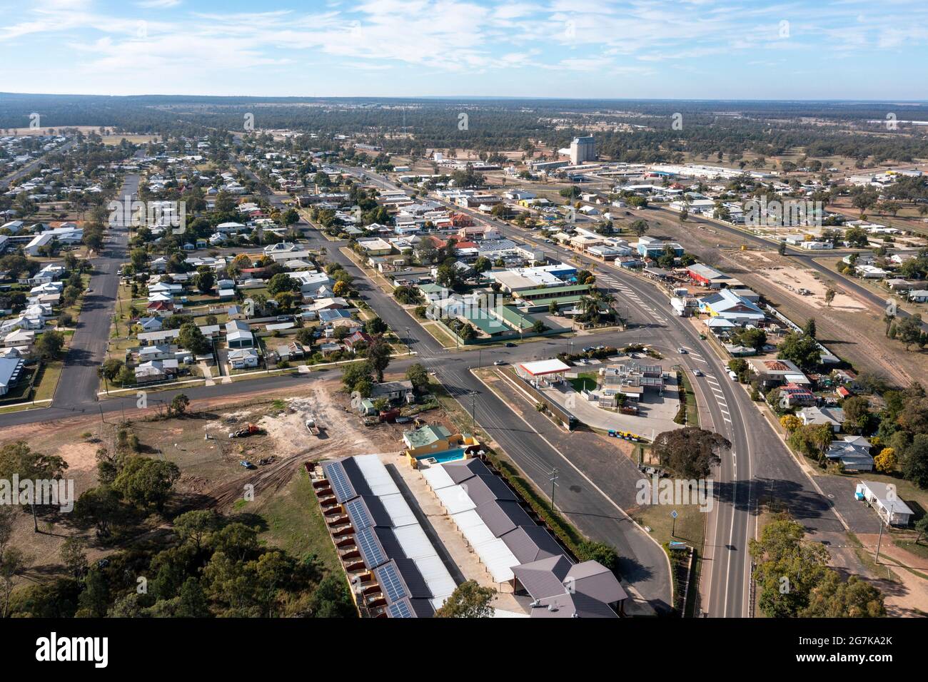 The Queensland town of Miles Stock Photo - Alamy