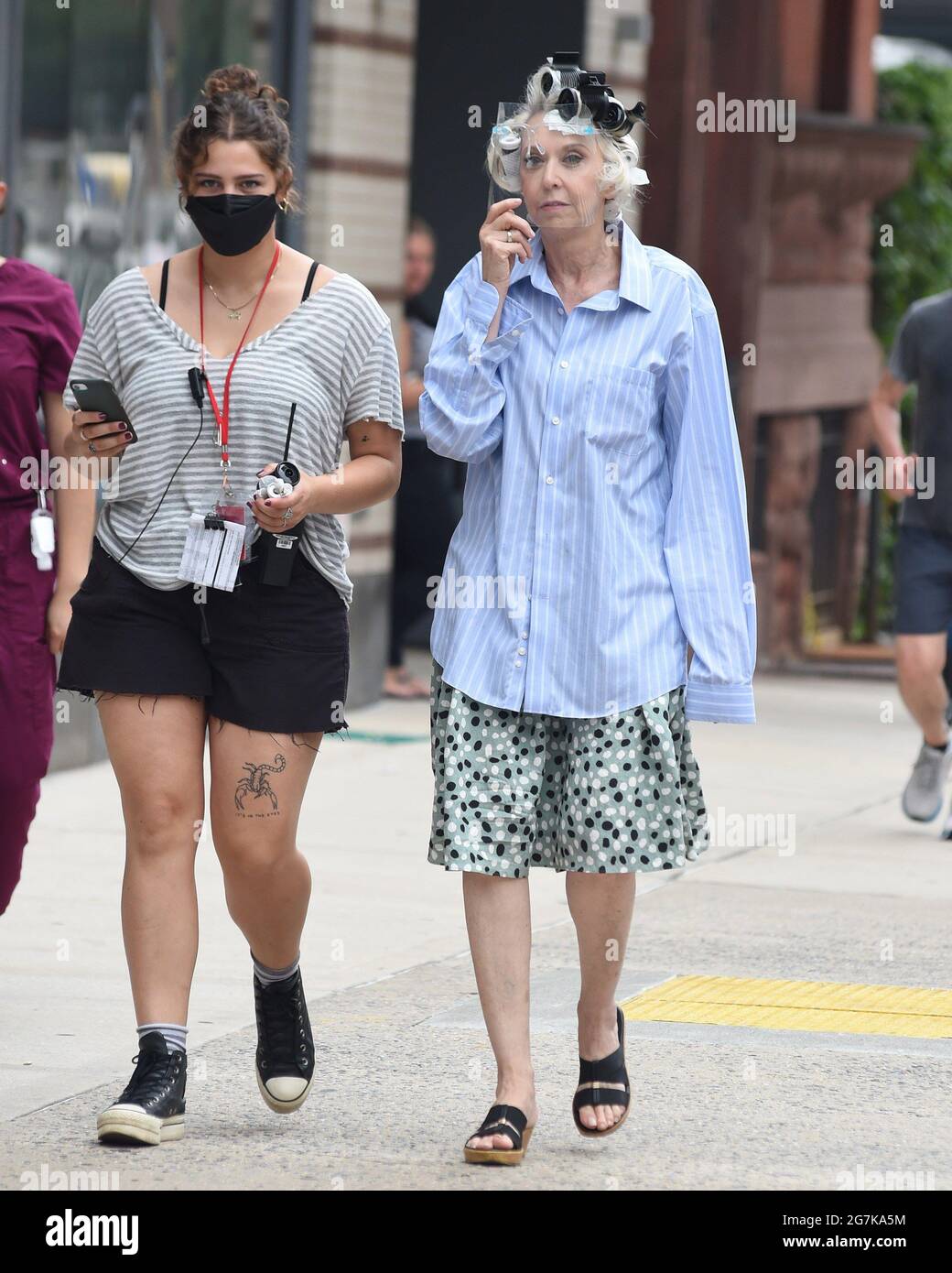 New York, NY, USA. 14th July, 2021. Julie Halston on location for AND ...