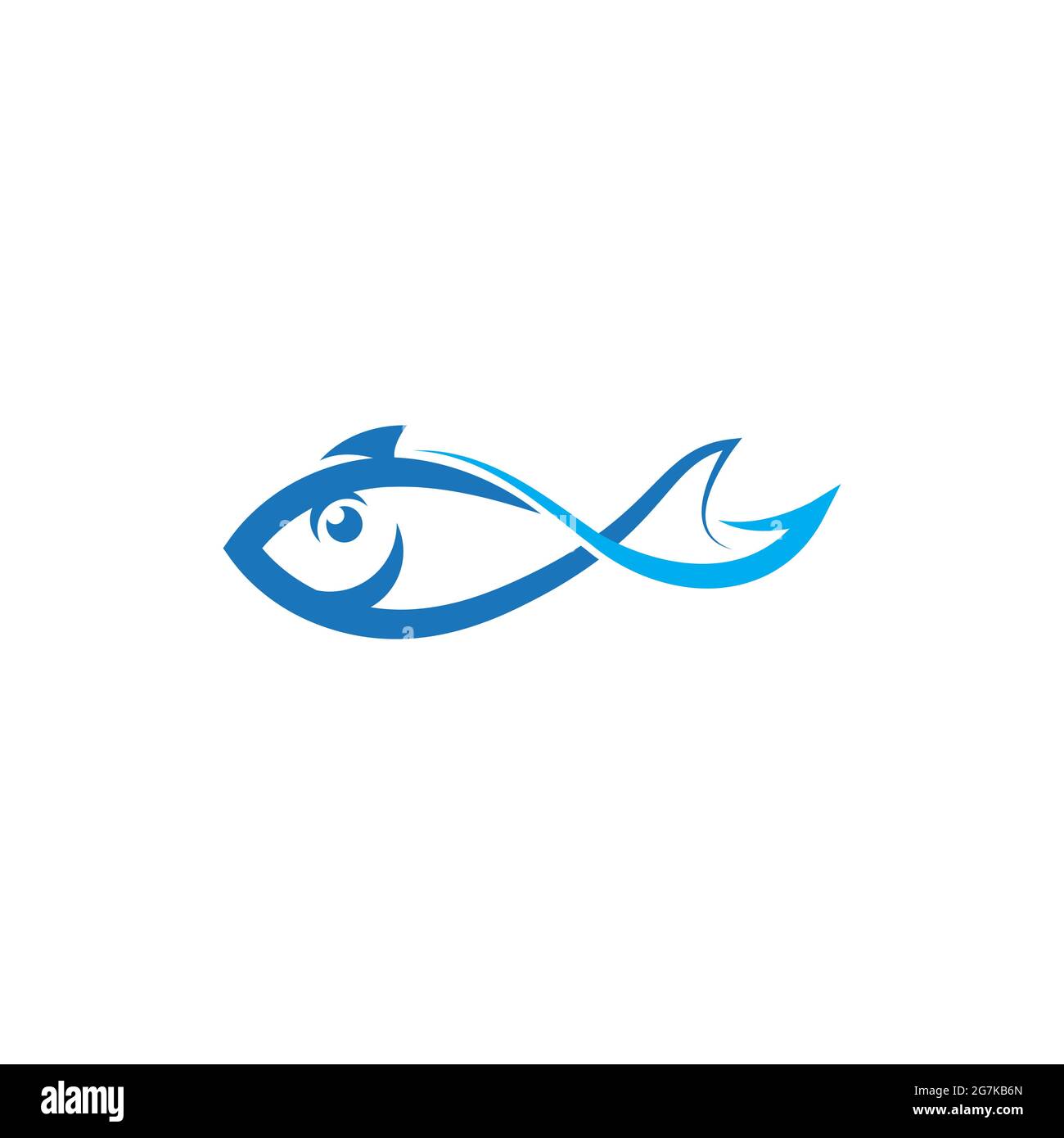 Fish logo template. Creative vector symbol design template Stock Vector ...