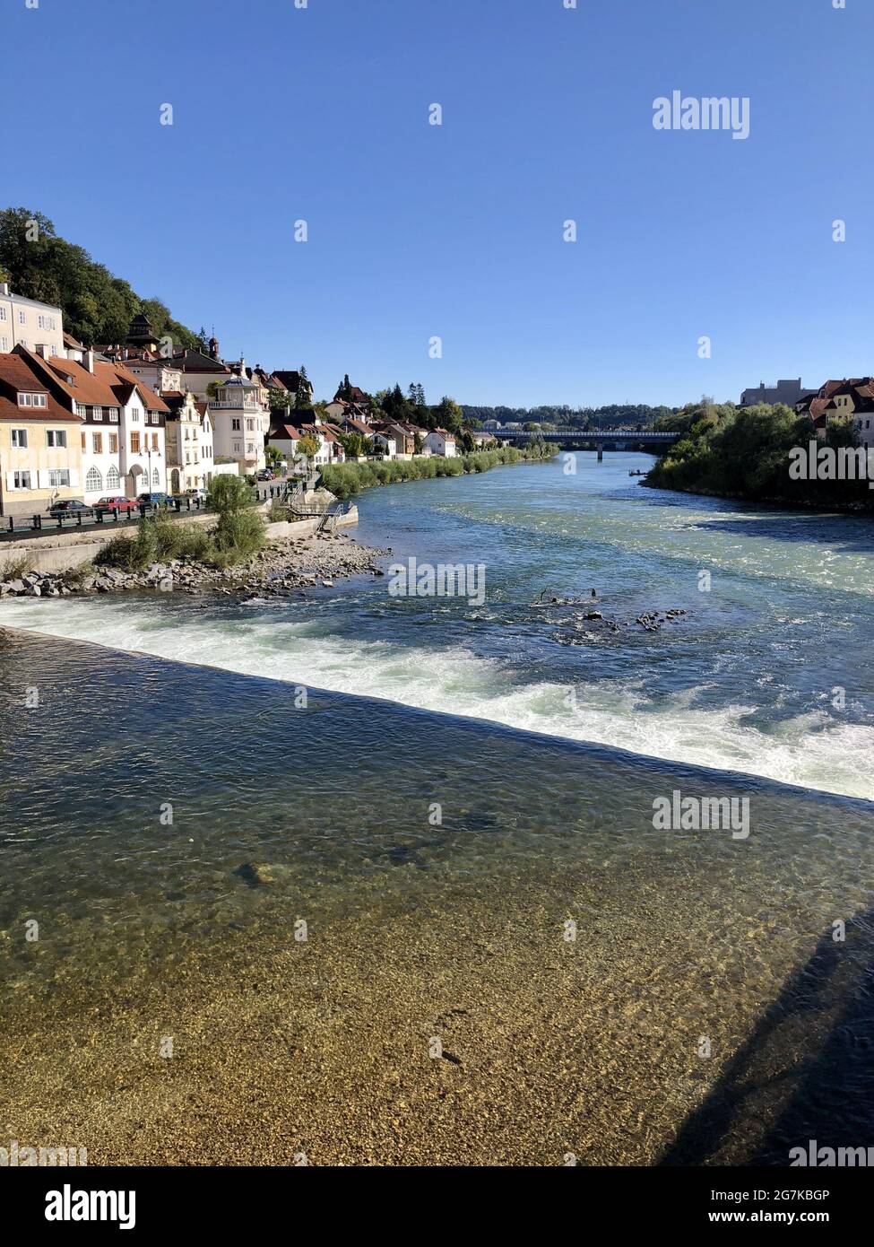 River Steyr in Upper Austria Stock Photo - Alamy