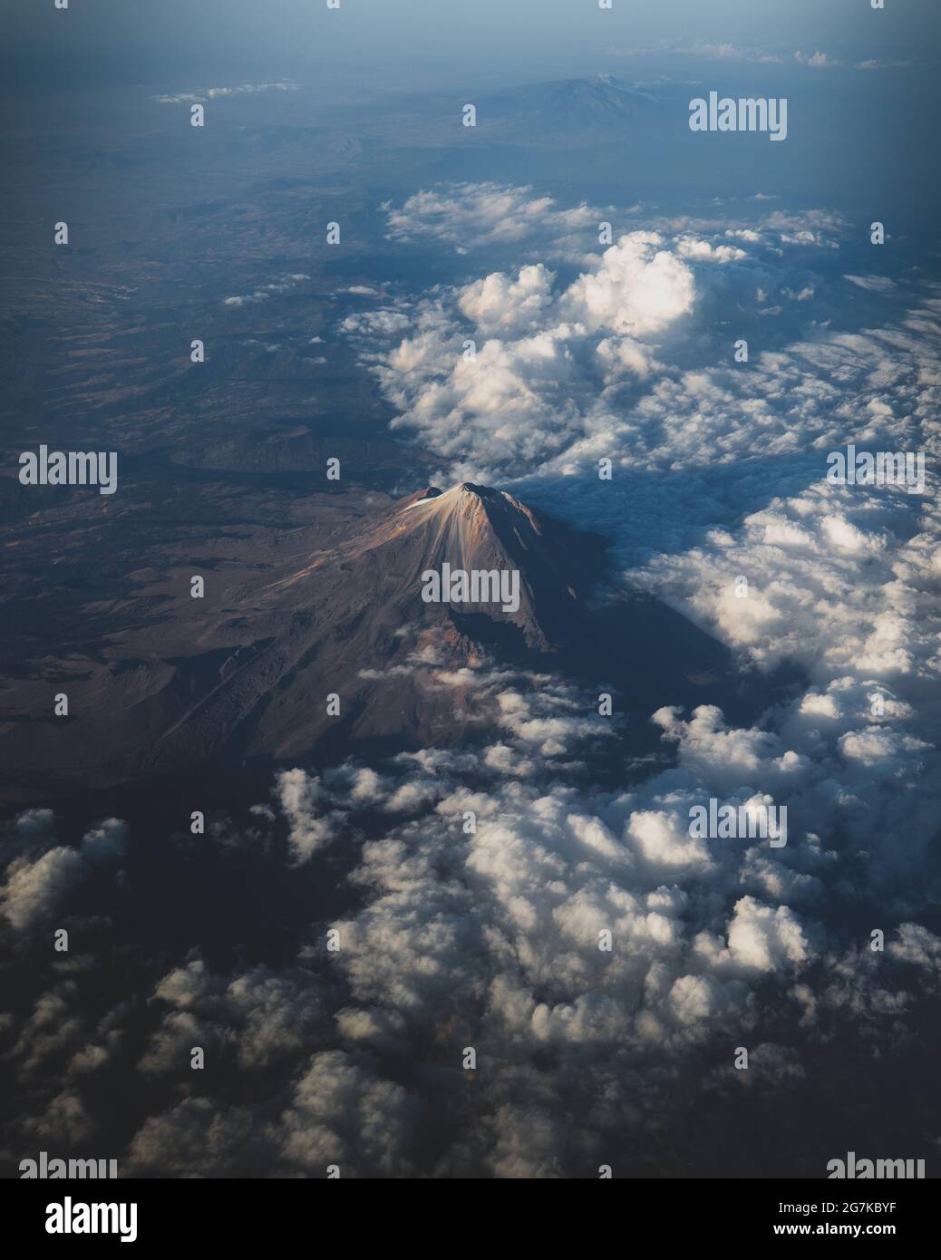 Popocatépetl aerial hi-res stock photography and images - Alamy