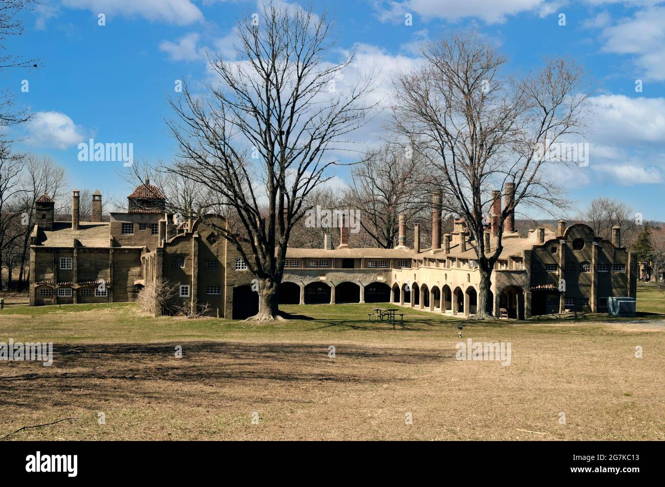 The Moravian Pottery & Tile Works history museum, Doylestown, PA , USA ...