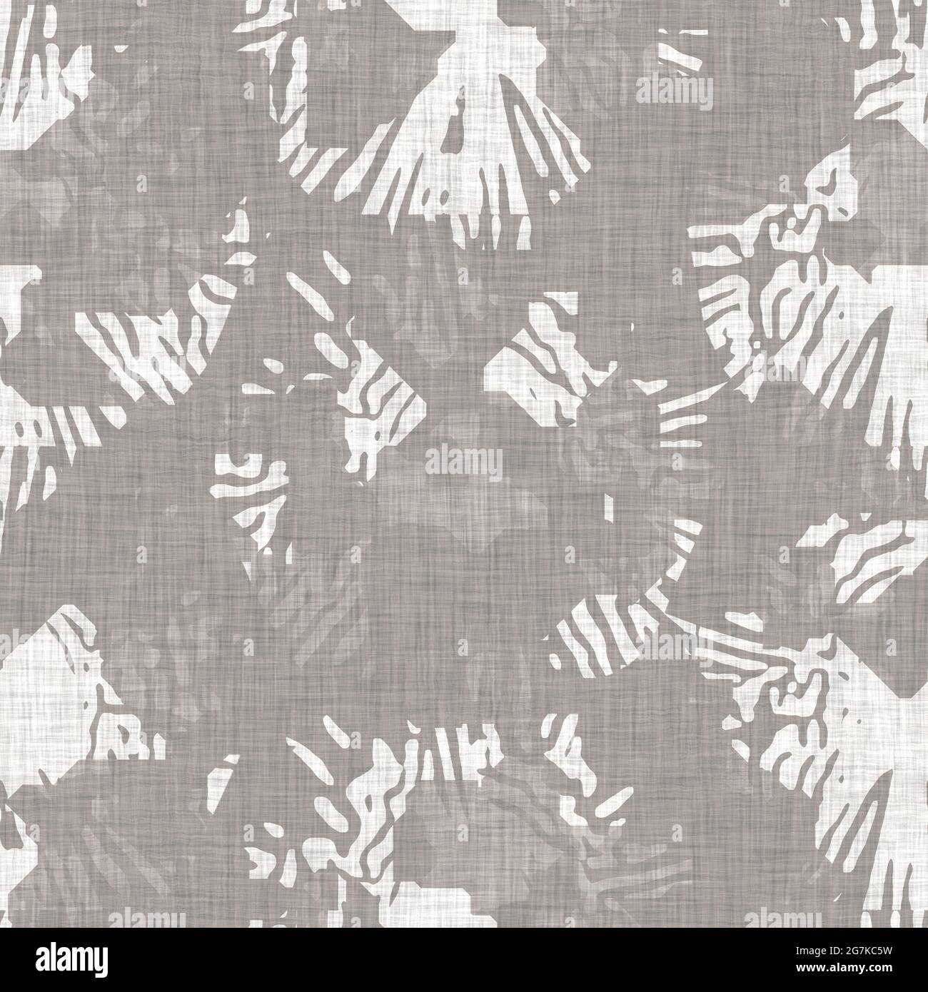 Seamless french neutral greige mottled farmhouse linen effect ...