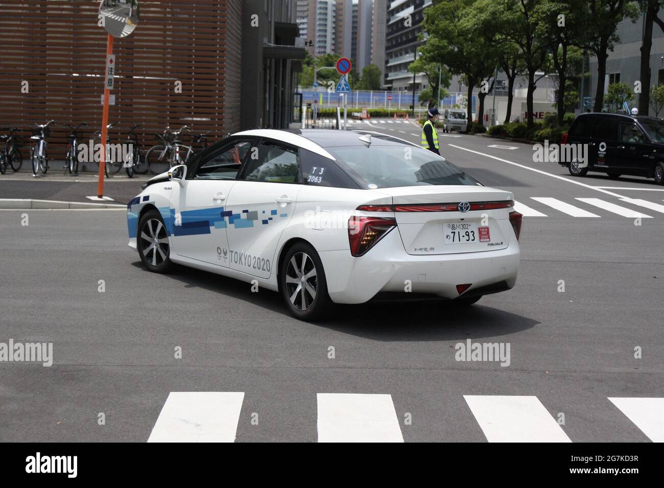 Tokyo, Japan, 14th July 2021. 2021/07/14, Tokyo, preparation at the ...