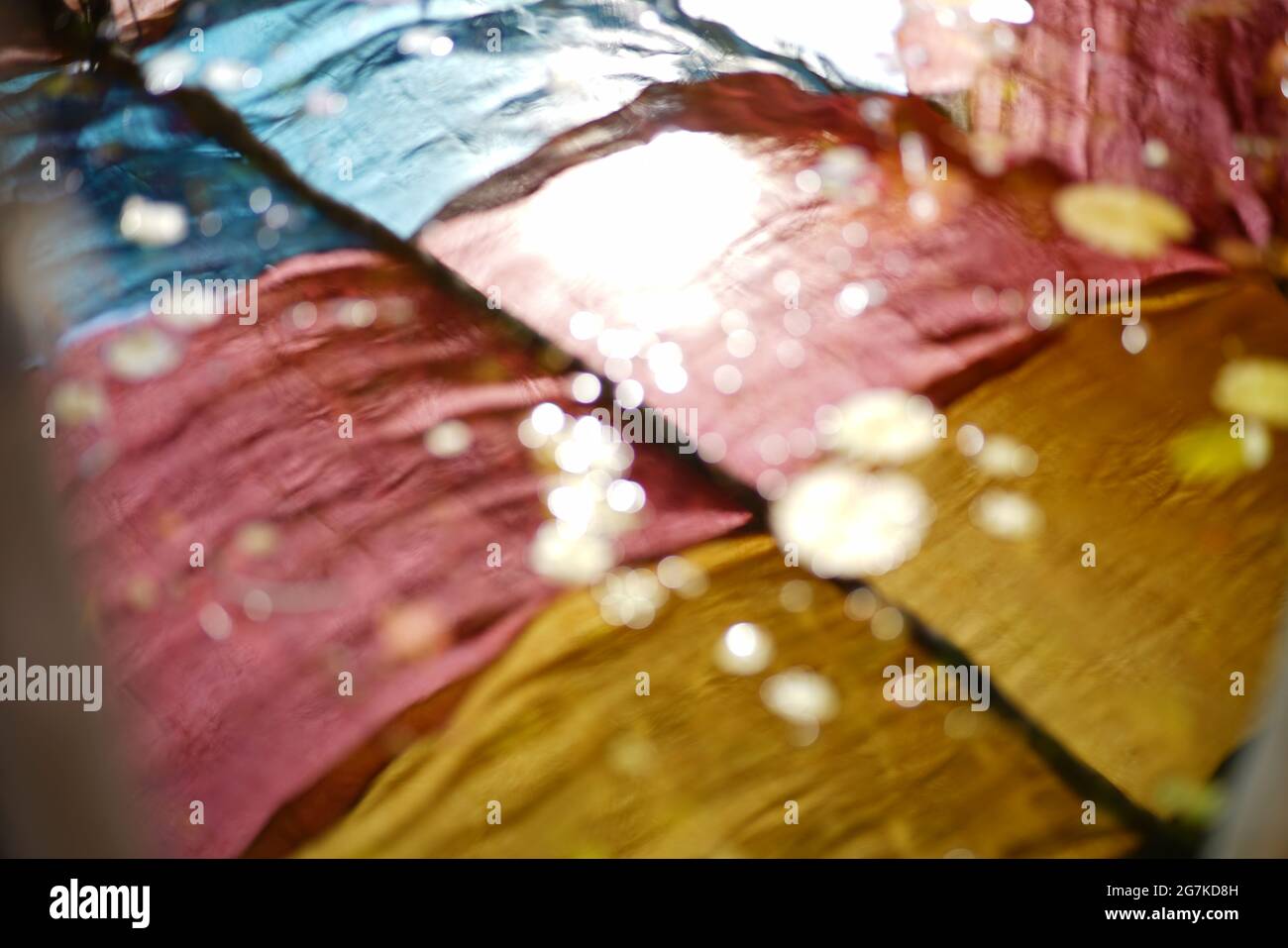 Colorful clothes in Inle lake Myanmar Stock Photo - Alamy