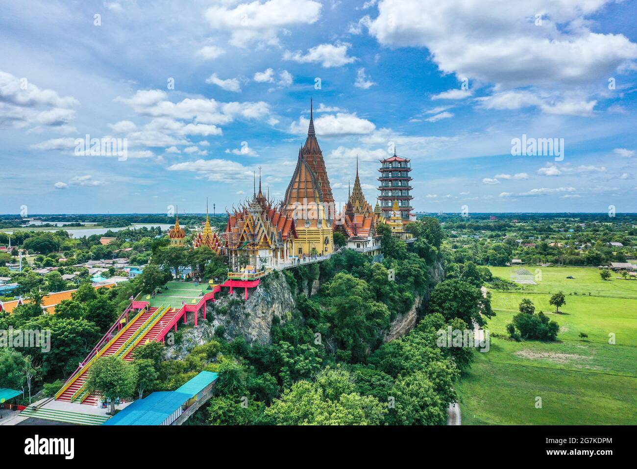Wat Tham Khao Noi and Wat Tham Sua in Kanchanaburi, Thailand Stock Photo - Alamy
