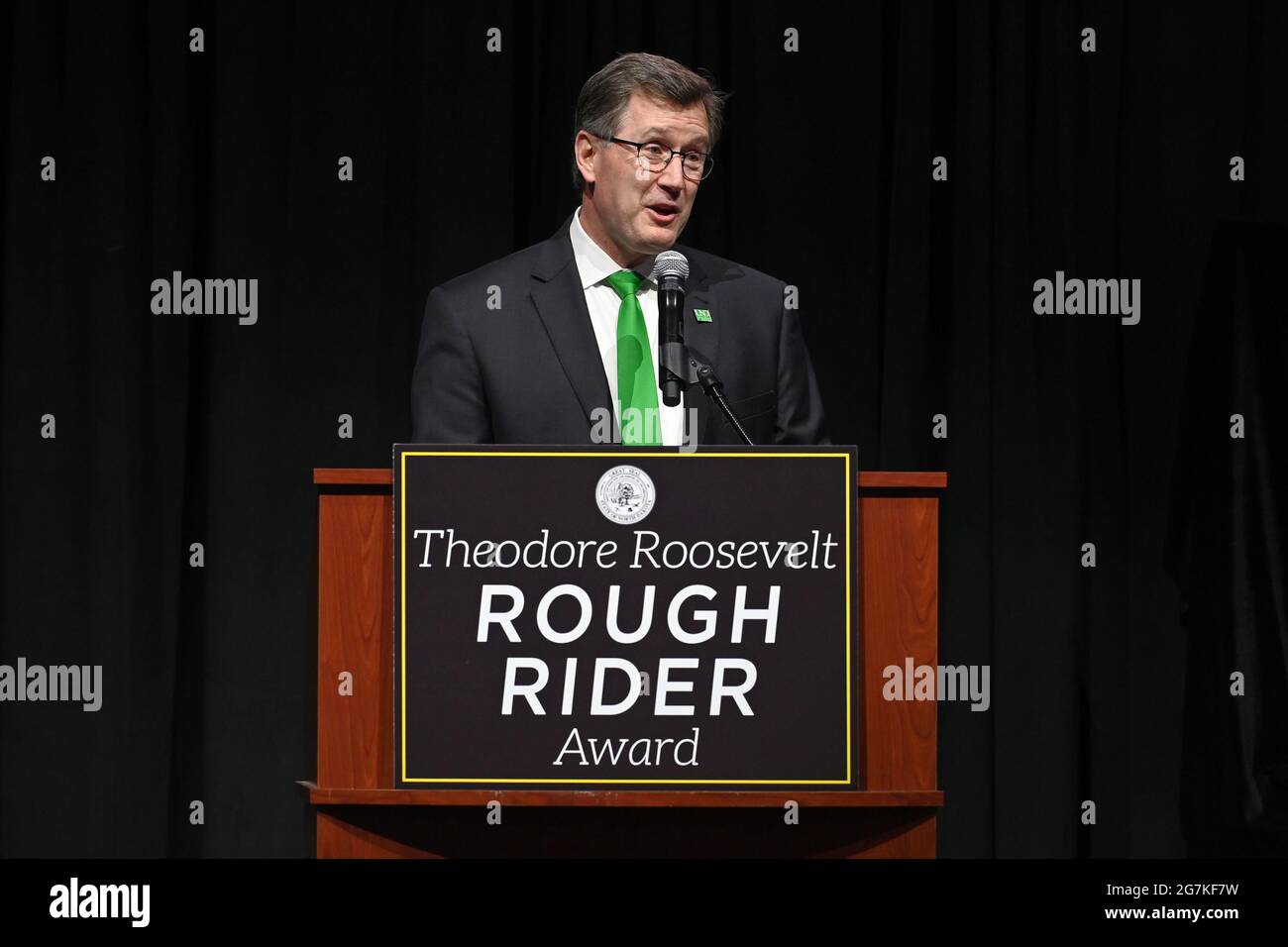 July 14, 2021: University of North Dakota president Andrew Armacost ...