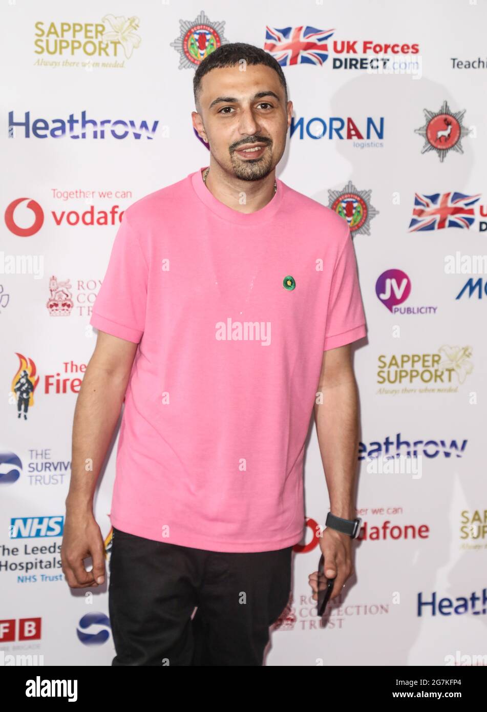Adam Deacon seen attending the Sapper Support Charity Event at The Army ...