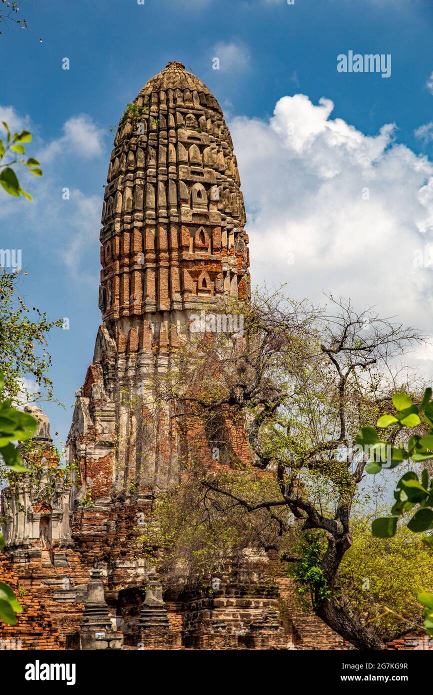 Wat Phra Ram temple in Phra Nakhon Si Ayutthaya, Historic City in ...