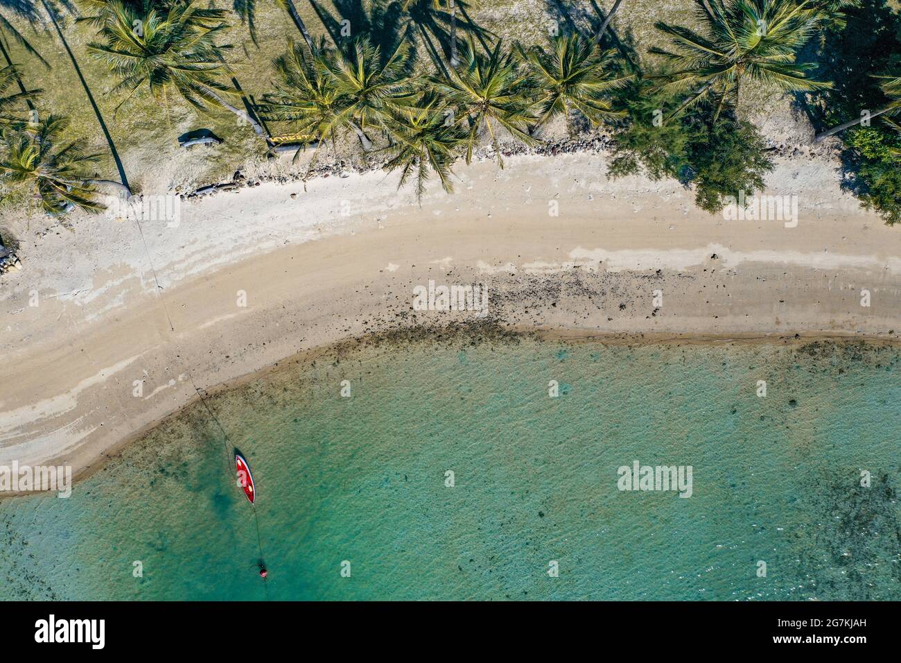 Aerial view of Koh Ngam, in Koh Chang, Trat, thailand Stock Photo - Alamy