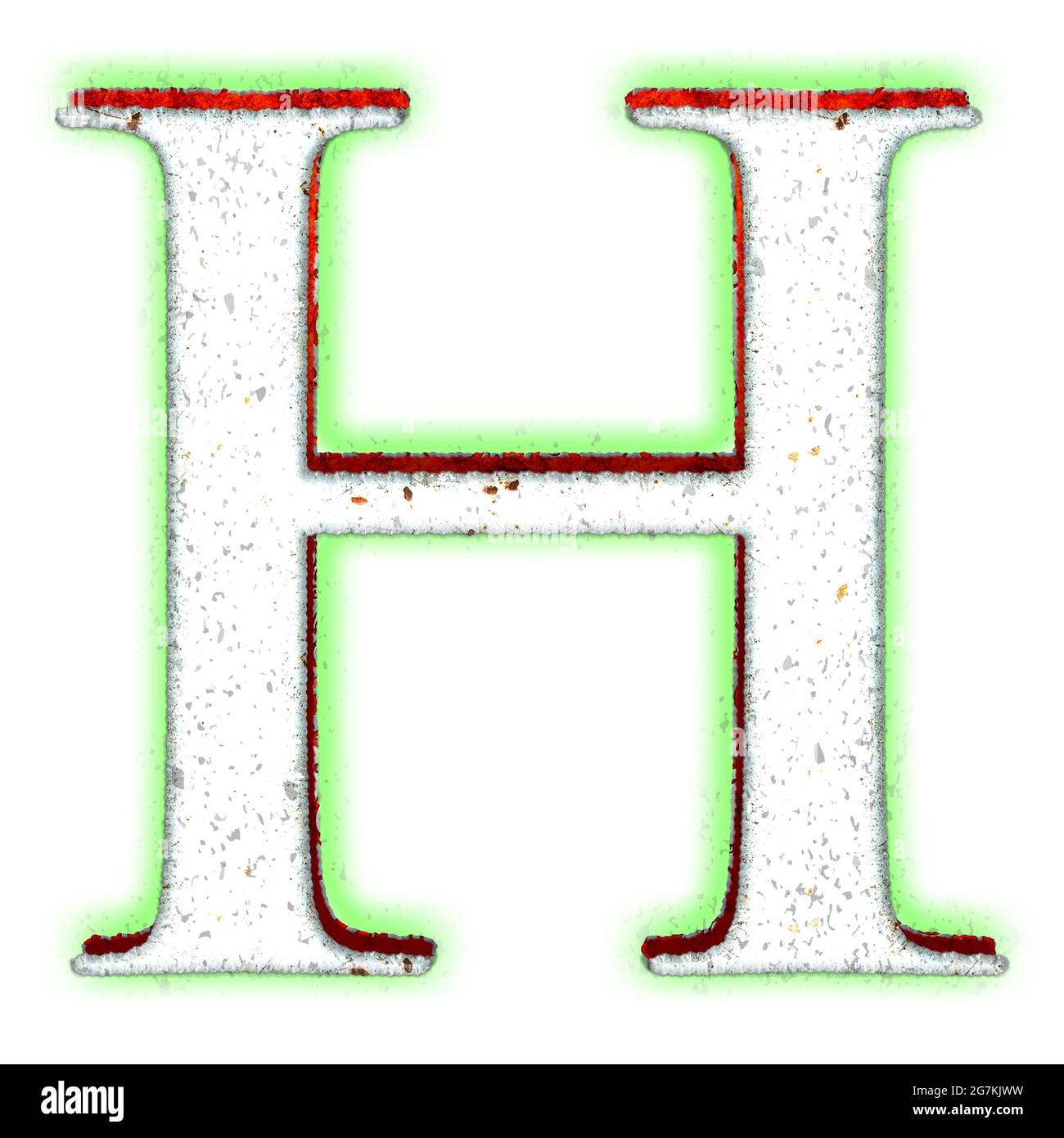 Alphabet letter design on white background Stock Photo - Alamy