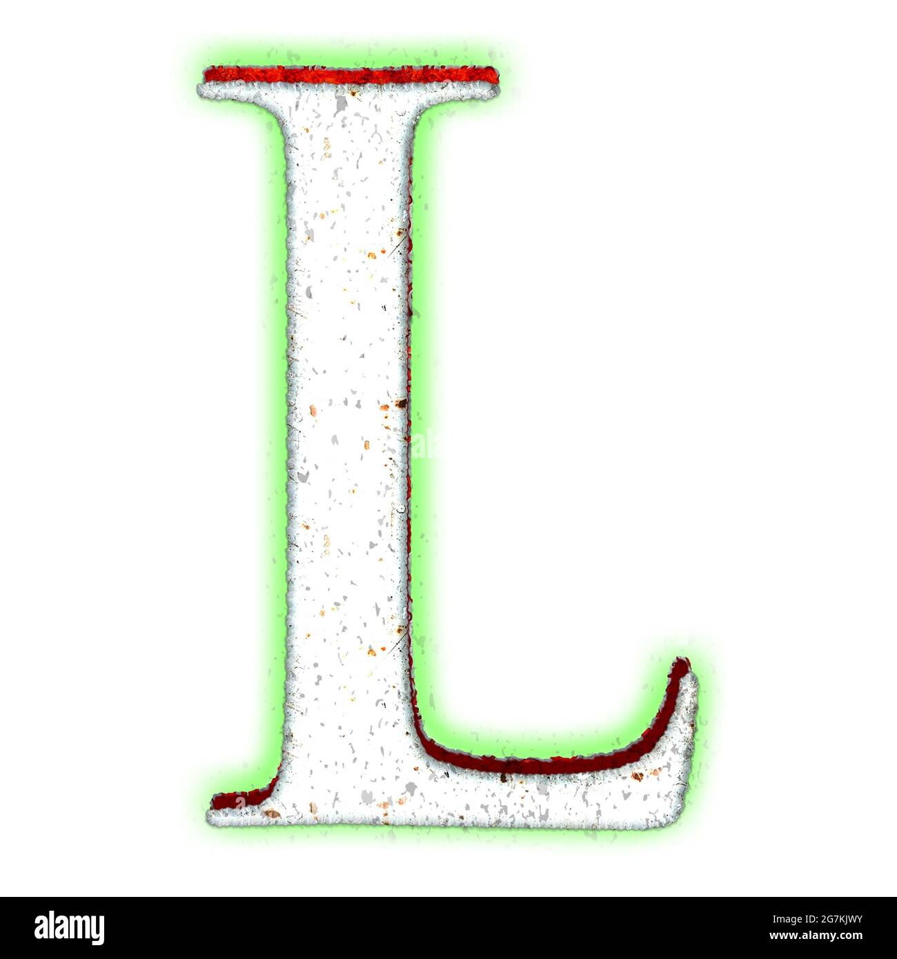 Alphabet letter design on white background Stock Photo - Alamy