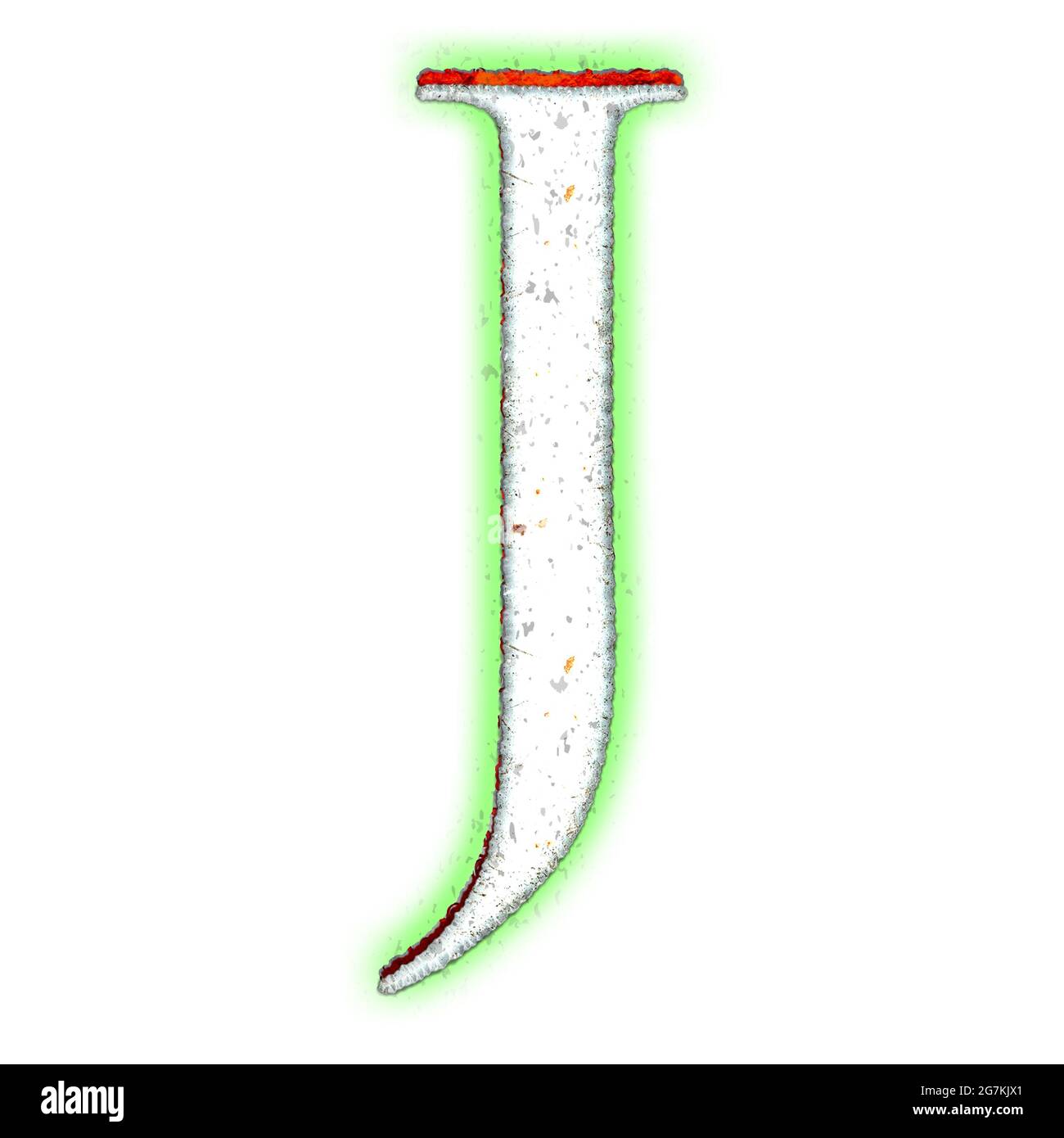 Neon letter j Cut Out Stock Images & Pictures - Alamy