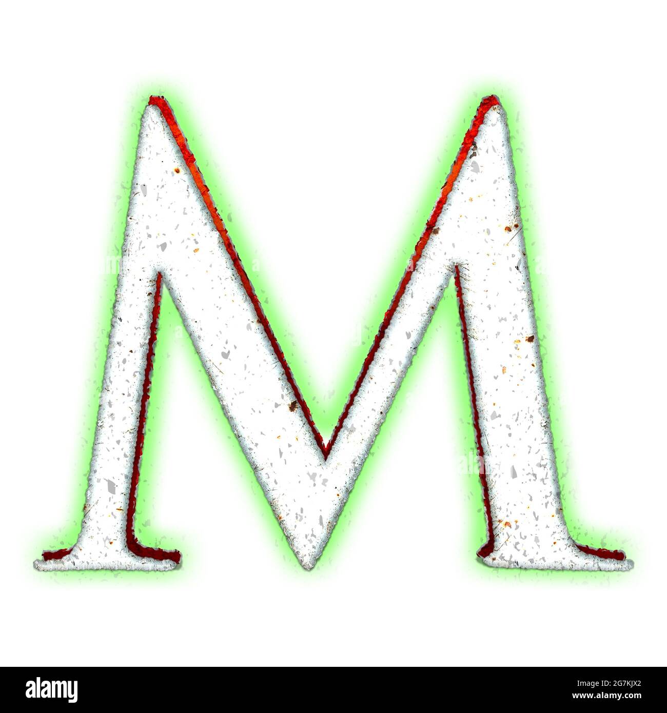 Alphabet letter design on white background Stock Photo - Alamy