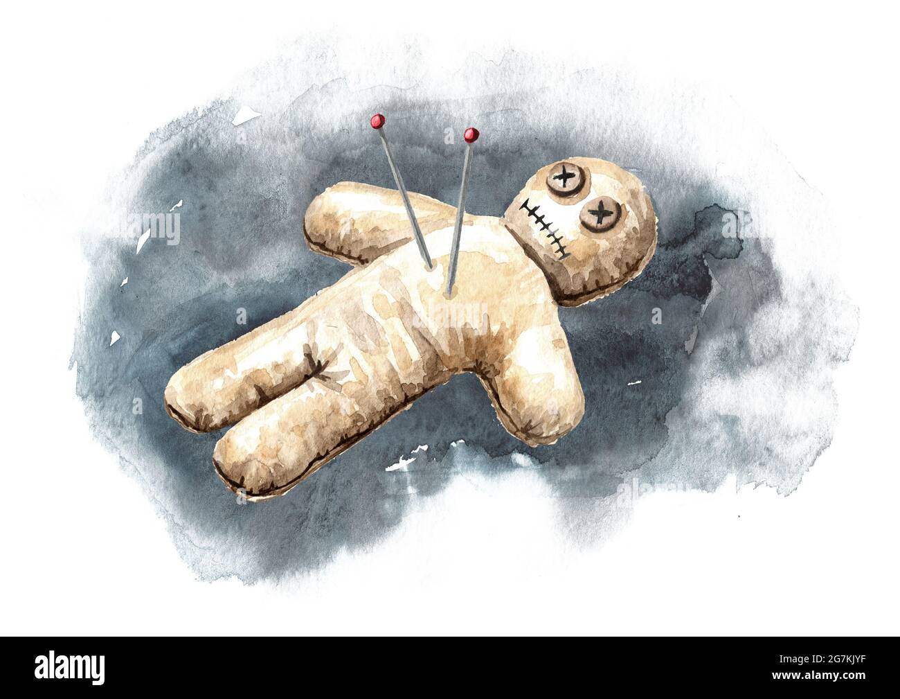 Evil Voodoo Doll Drawing
