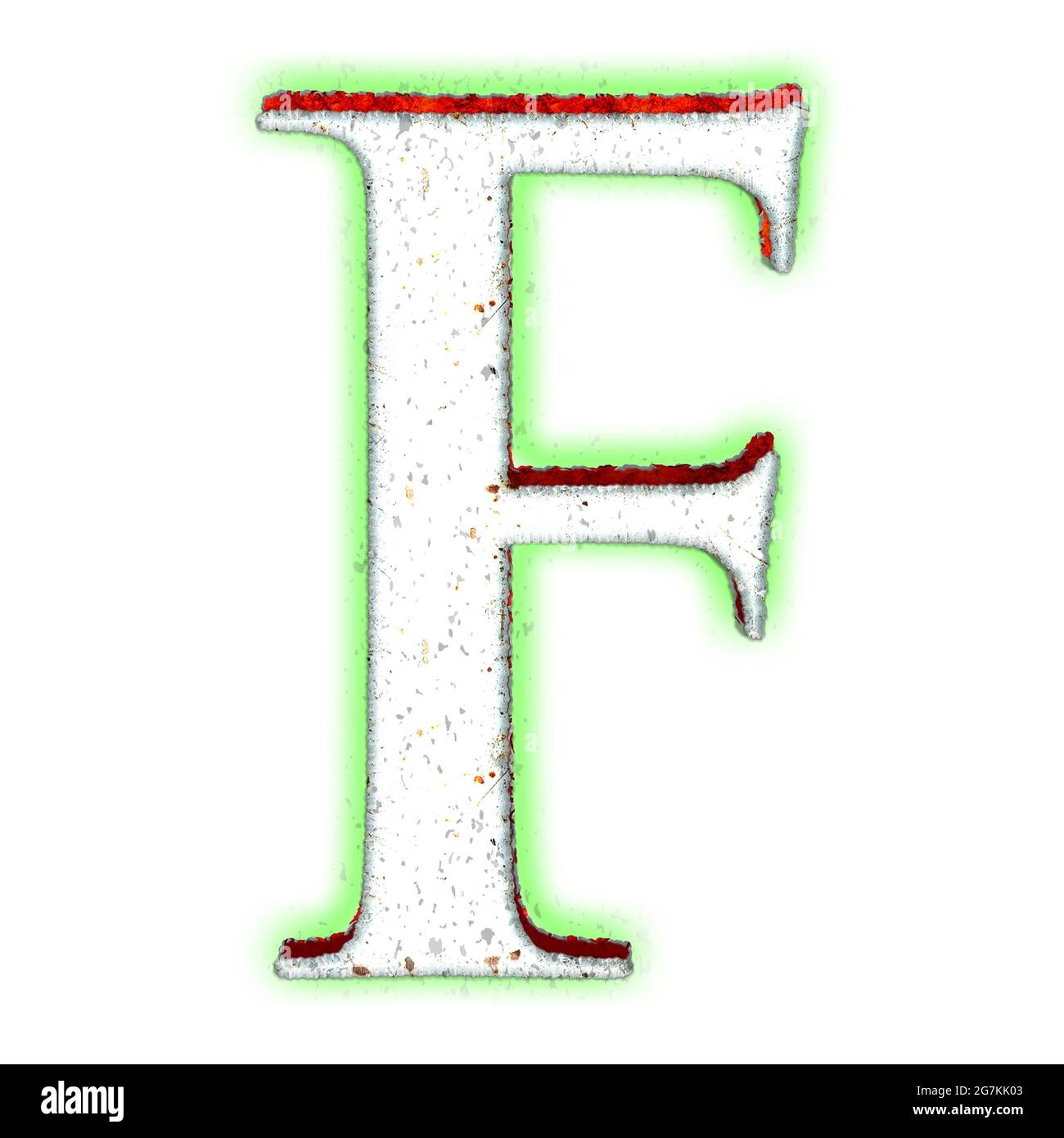 Alphabet letter design on white background Stock Photo - Alamy