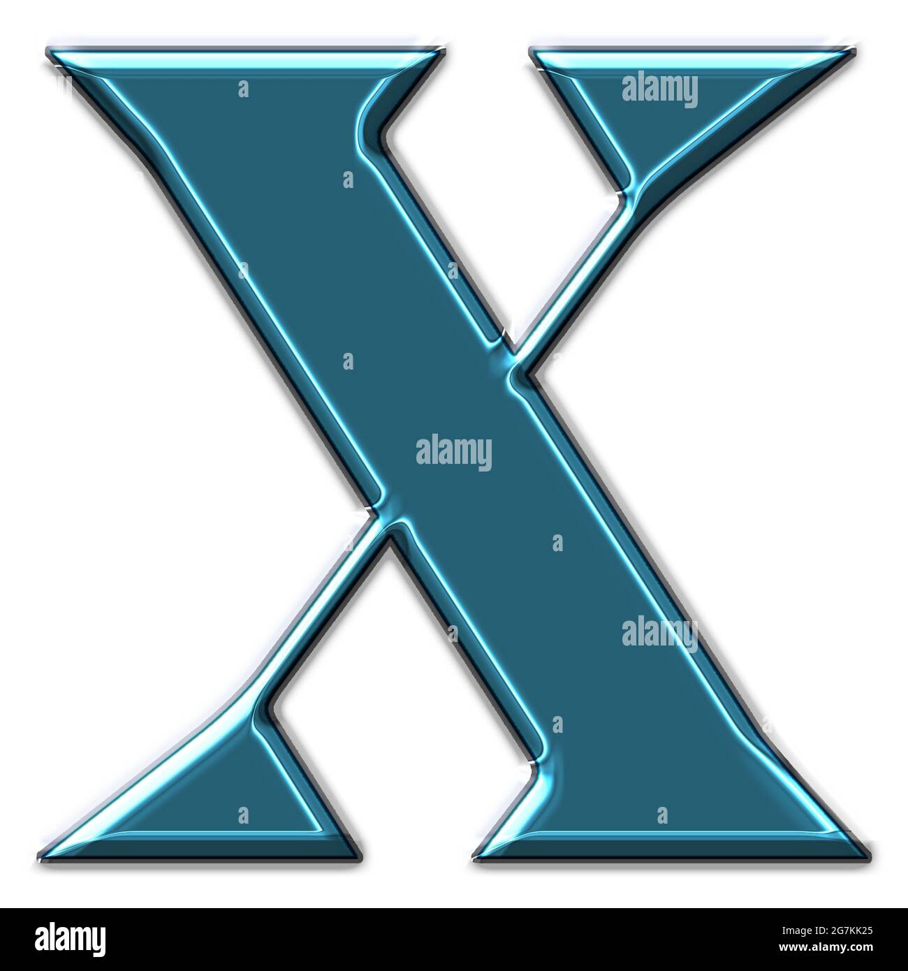 Alphabet letter design on white background Stock Photo - Alamy