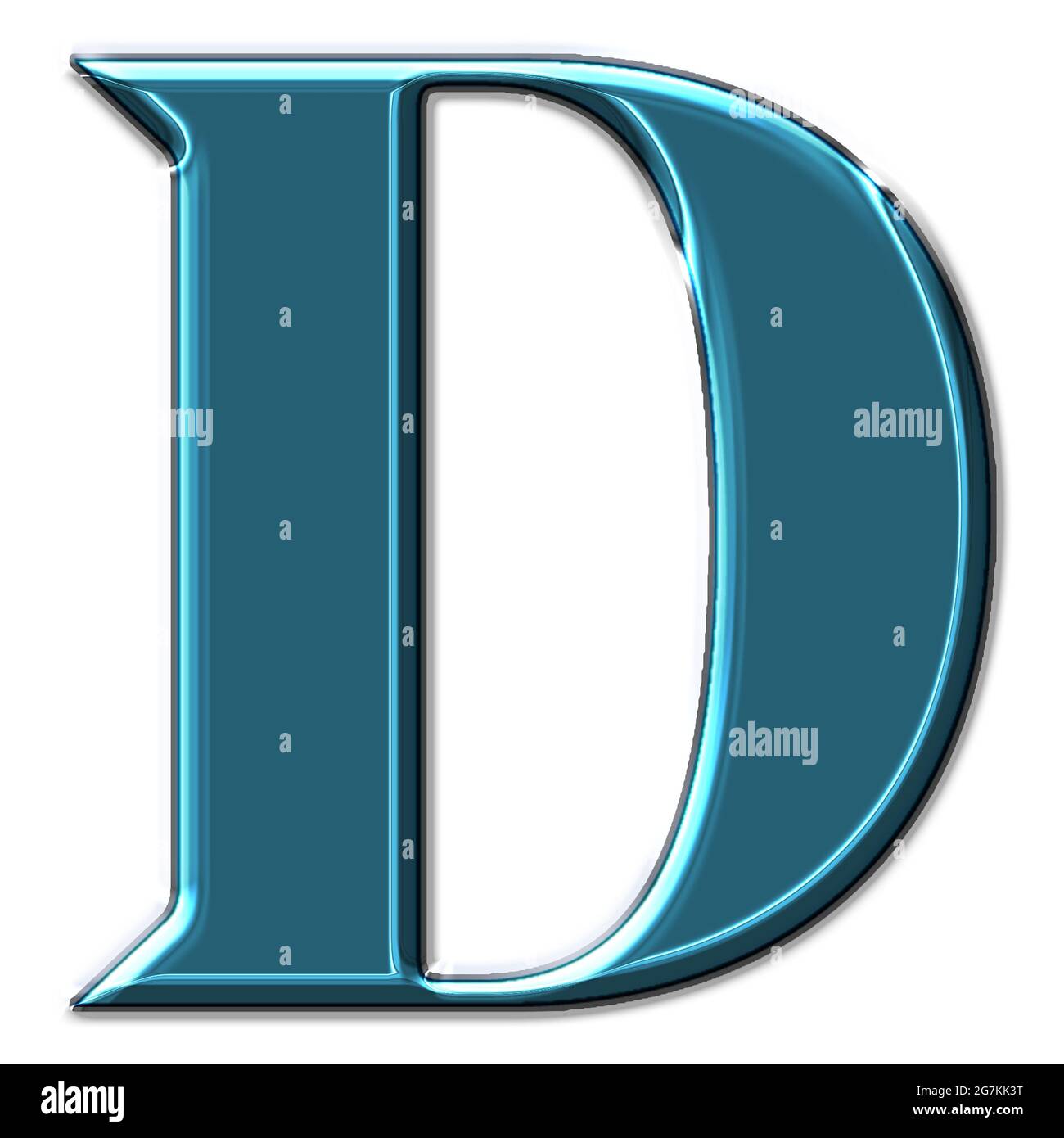 Alphabet letter design on white background Stock Photo - Alamy