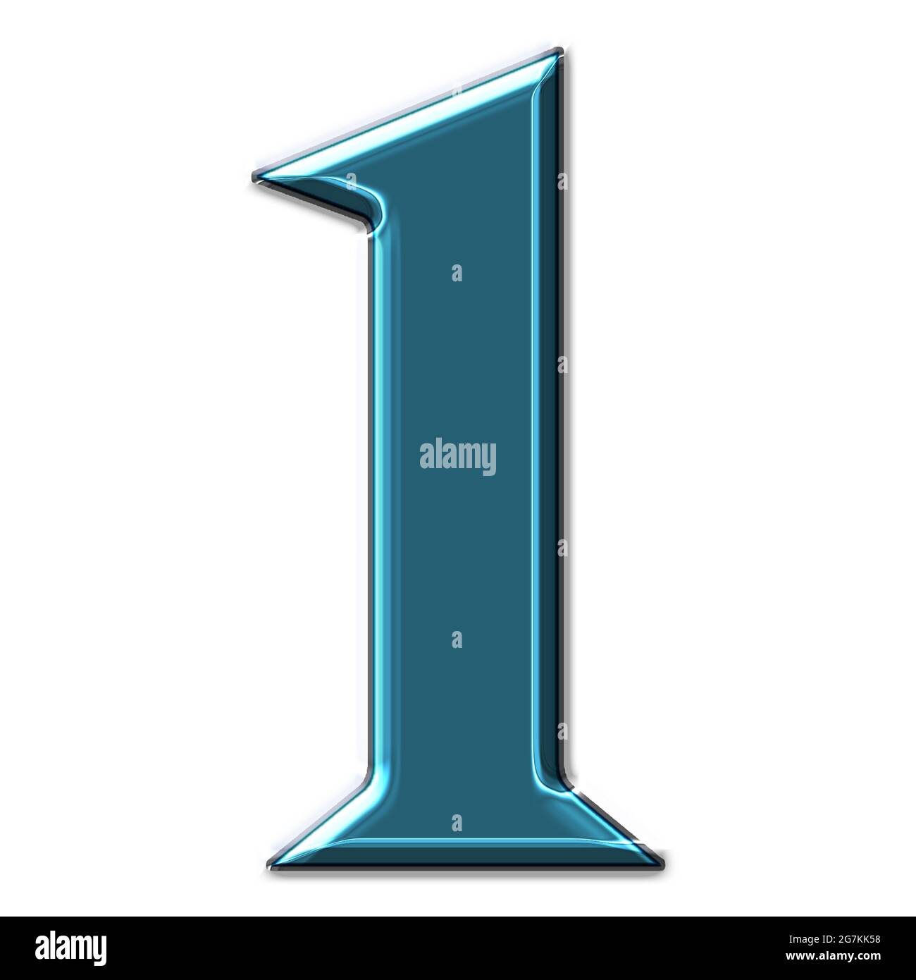 Number one render icon design Cut Out Stock Images & Pictures - Alamy