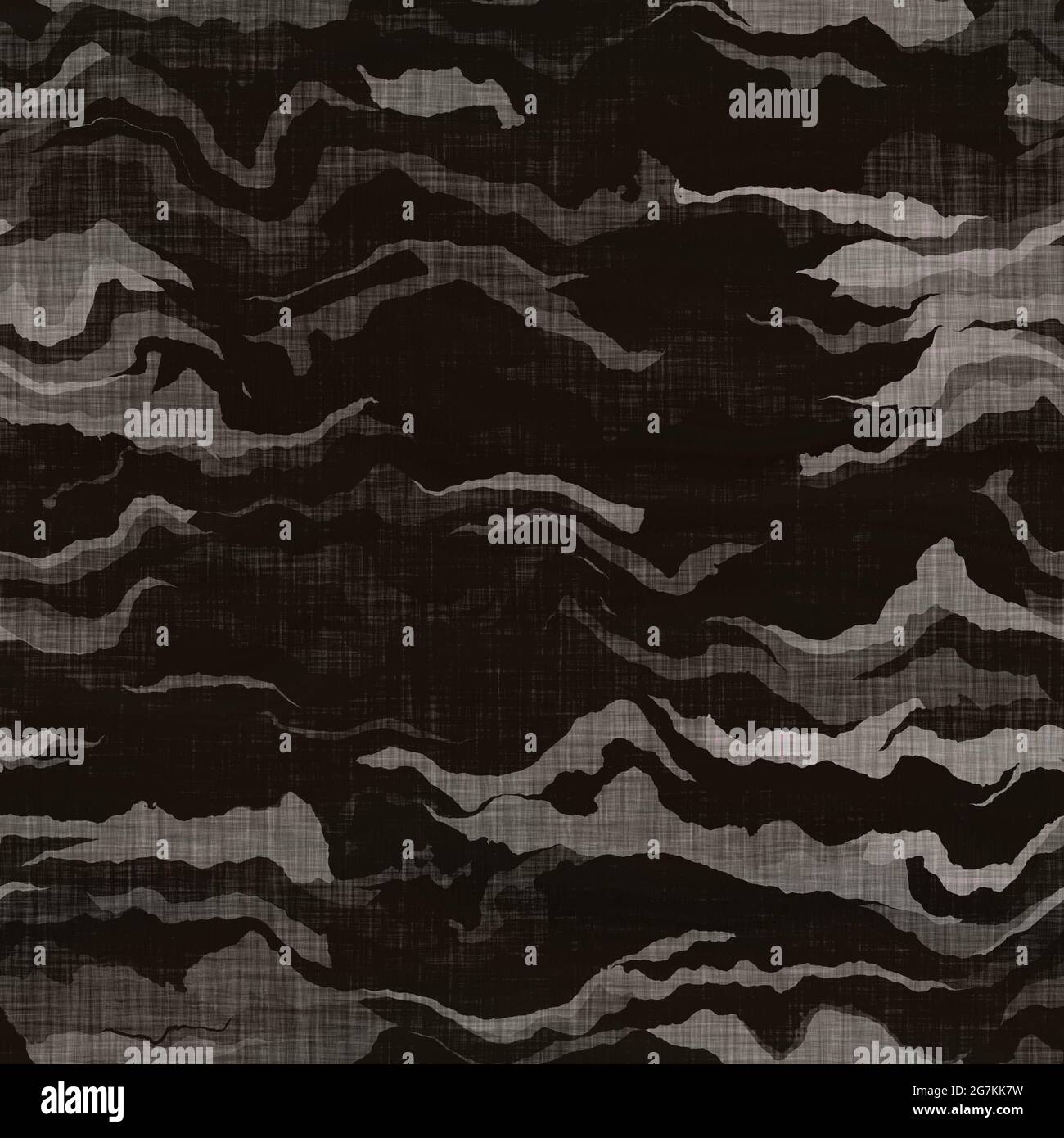 Camouflage dark underbrush wood style texture material. Seamless ...