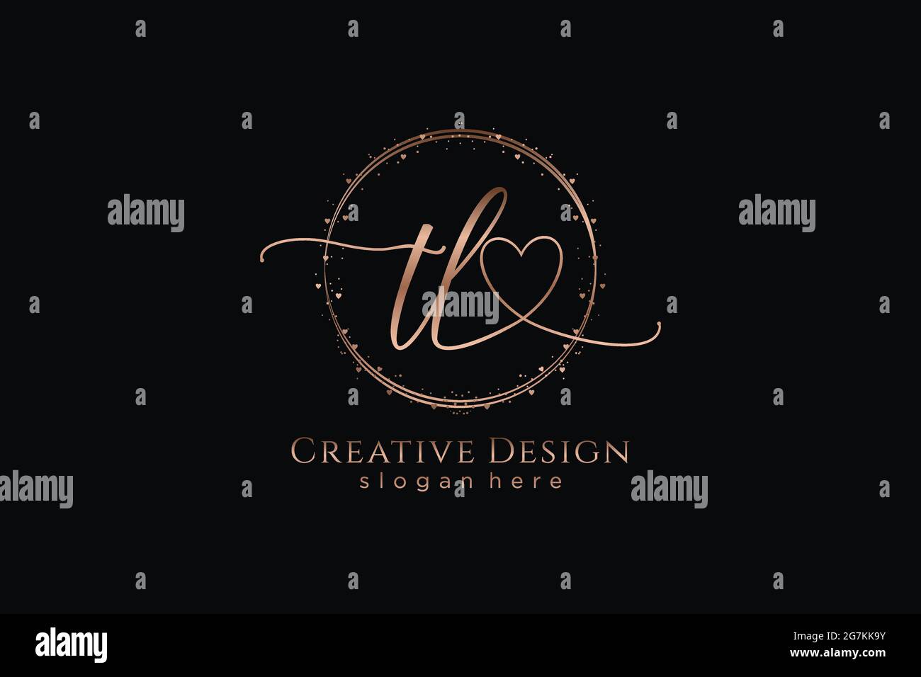 Tl signature Stock Vector Images - Alamy