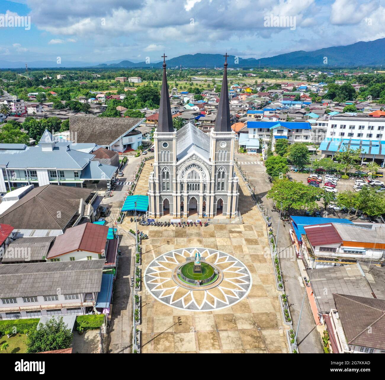Catholic church in chanthaburi hi-res stock photography and images - Alamy