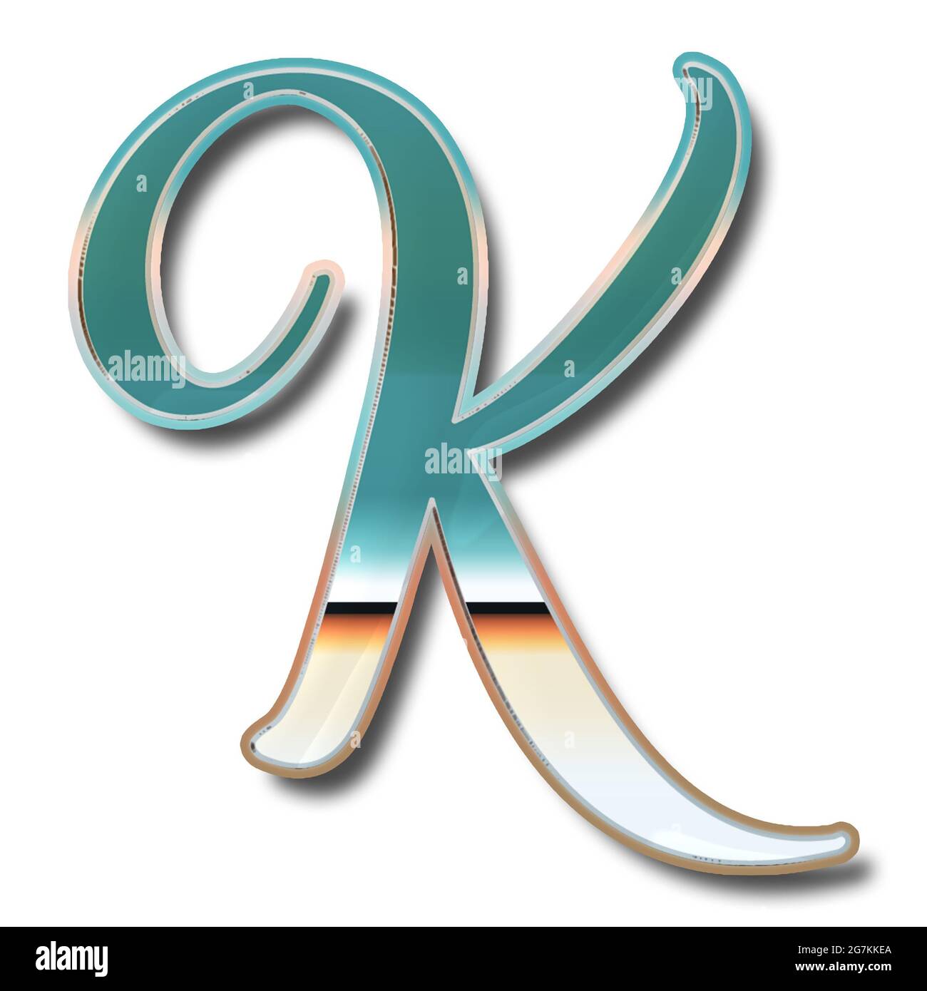 Alphabet letter design on white background Stock Photo - Alamy