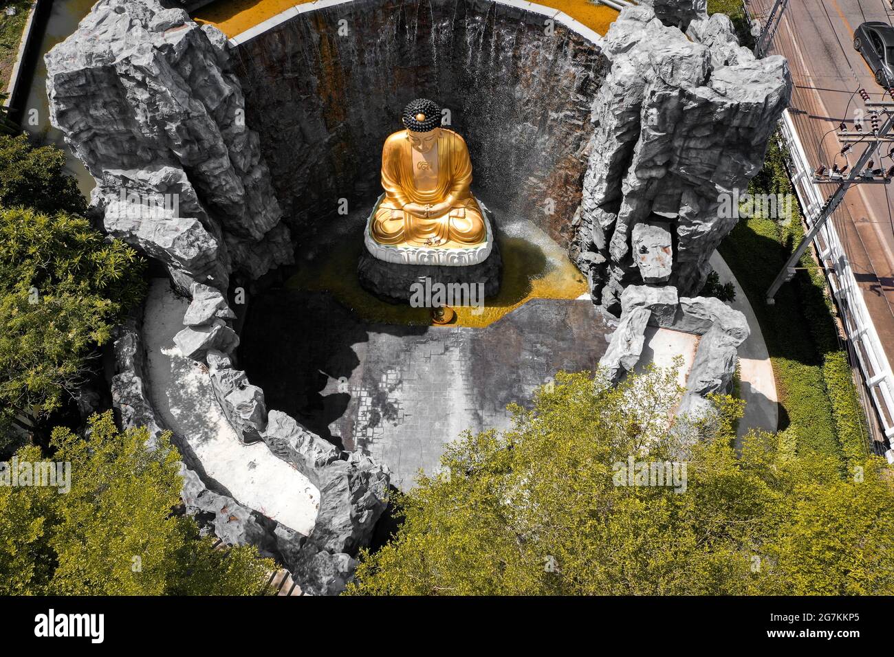 wat lak si rat samoson in Samut Sakhon, Thailand Stock Photo - Alamy