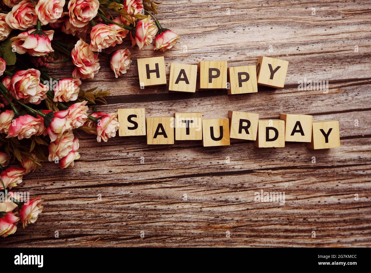 Word saturday colorful letters hi-res stock photography and images - Alamy