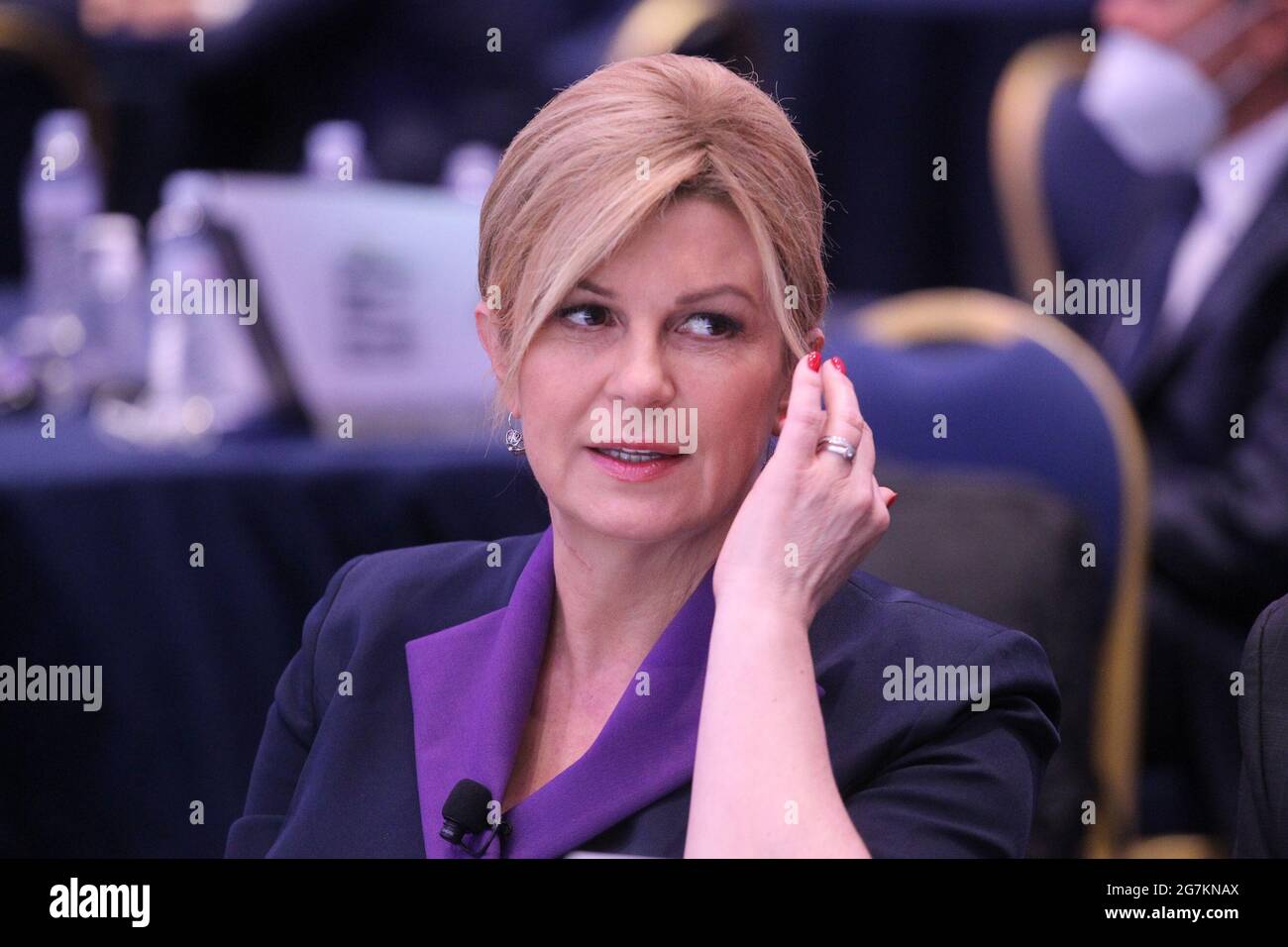 Former president of Croatia Kolinda Grabar-Kitarović Stock Photo - Alamy